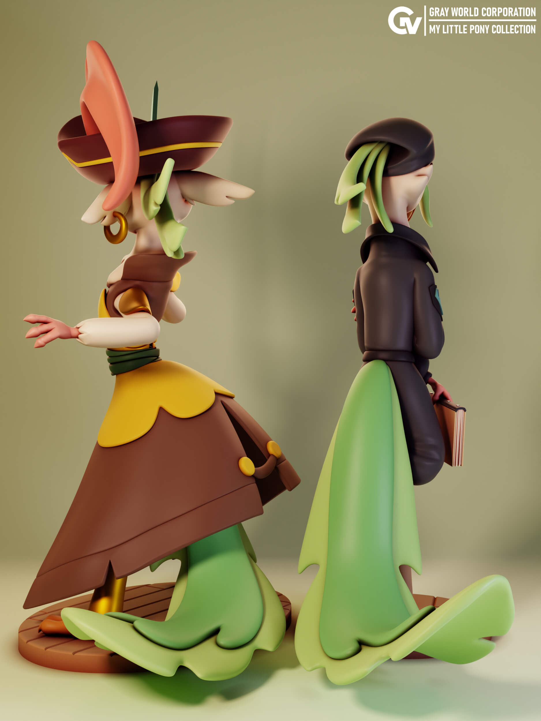 Captain Celaeno - My Little Pony 3D Model by Gray World Corporation