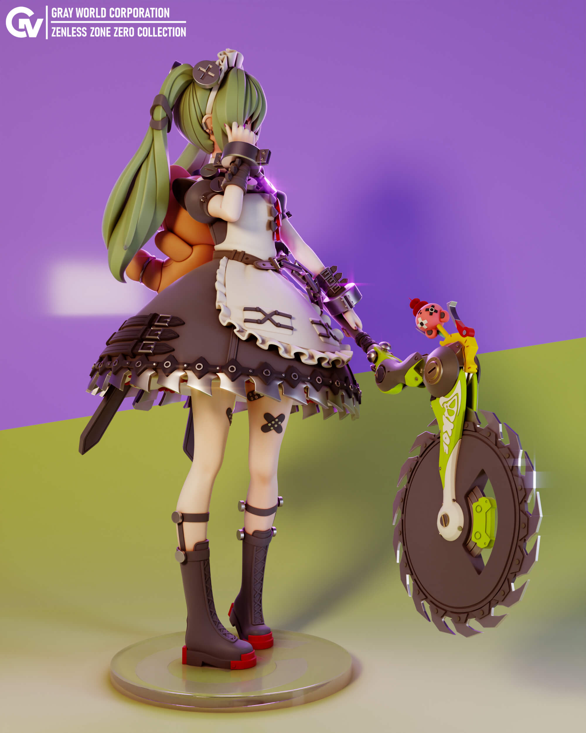 Corin Wickes - Zenless Zone Zero 3D Model by Gray World Corporation