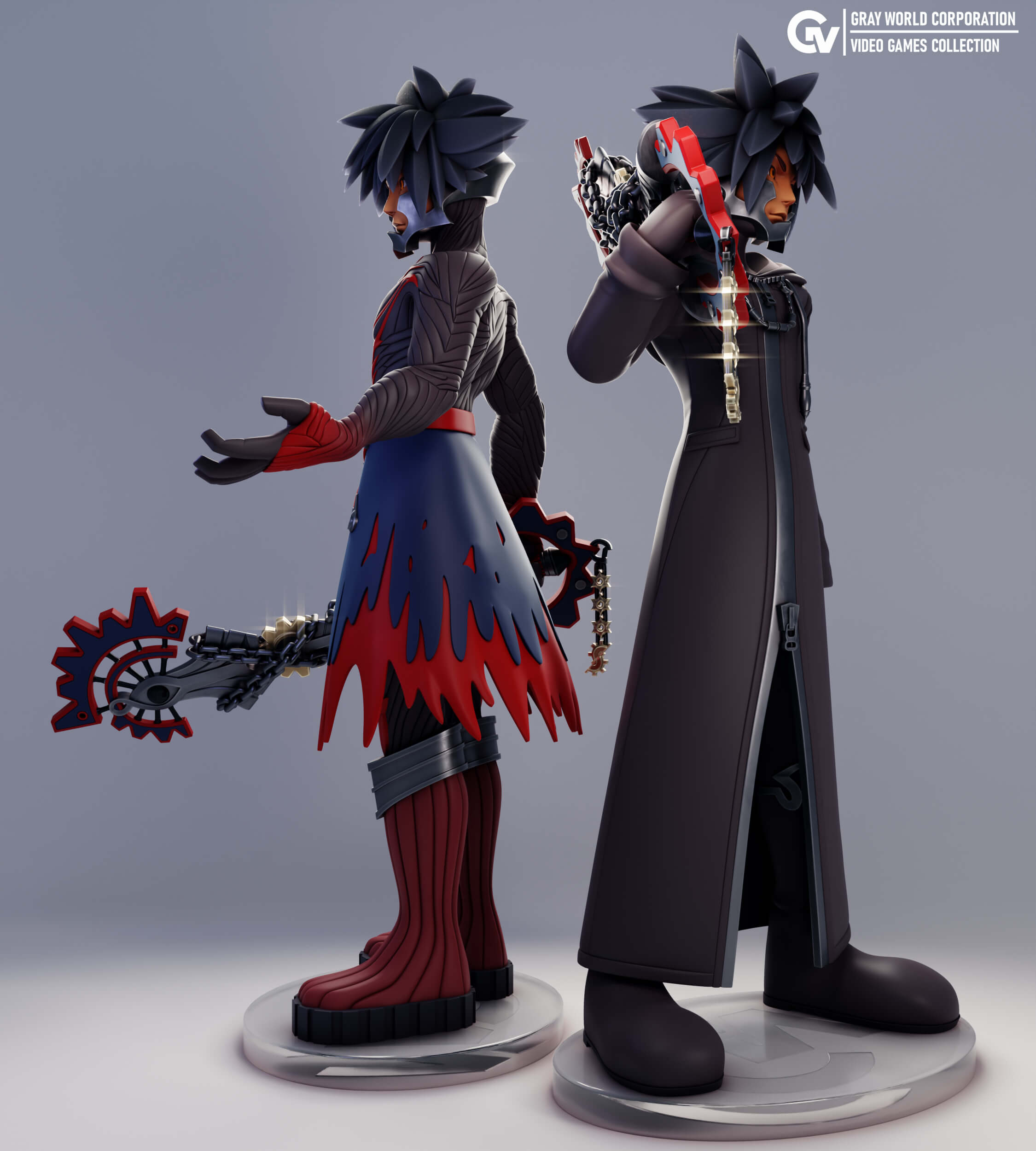 Vanitas - Kingdom Hearts 3D Model by Gray World Corporation