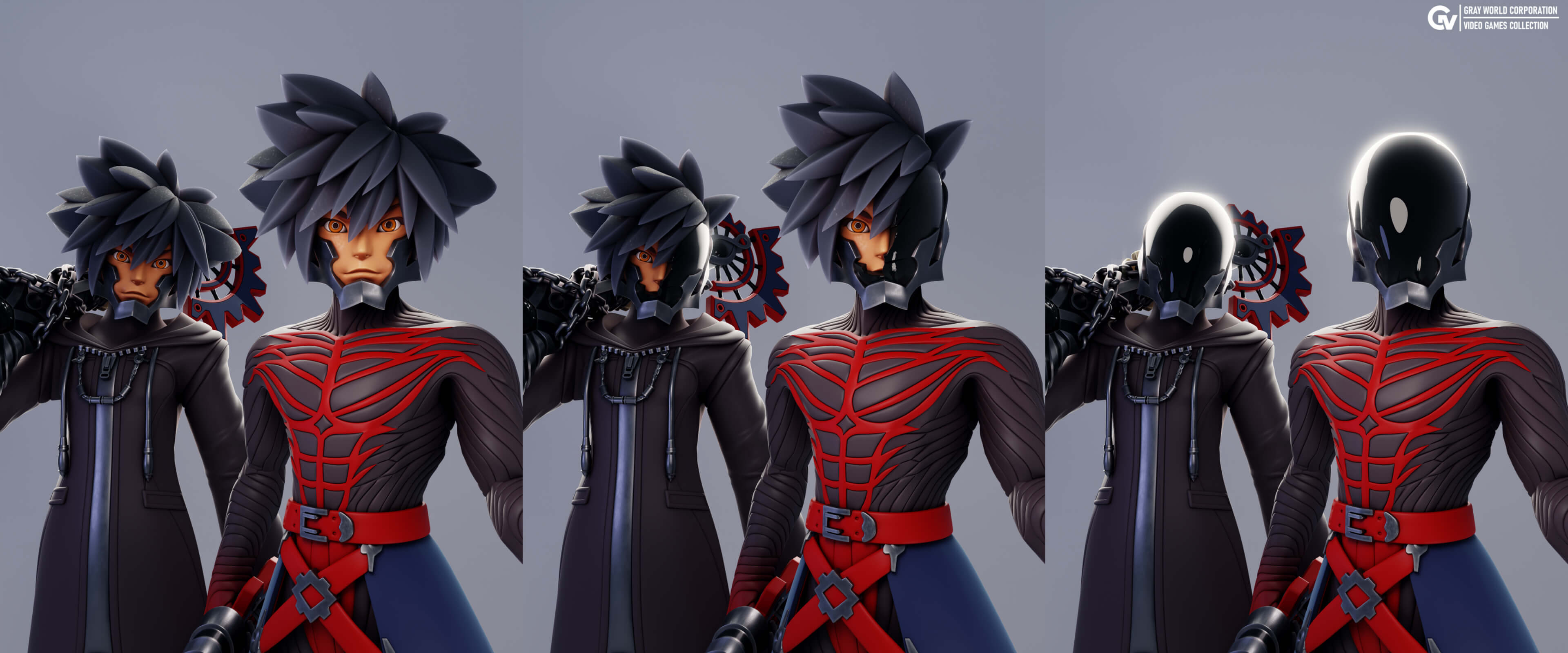 Vanitas - Kingdom Hearts 3D Model by Gray World Corporation