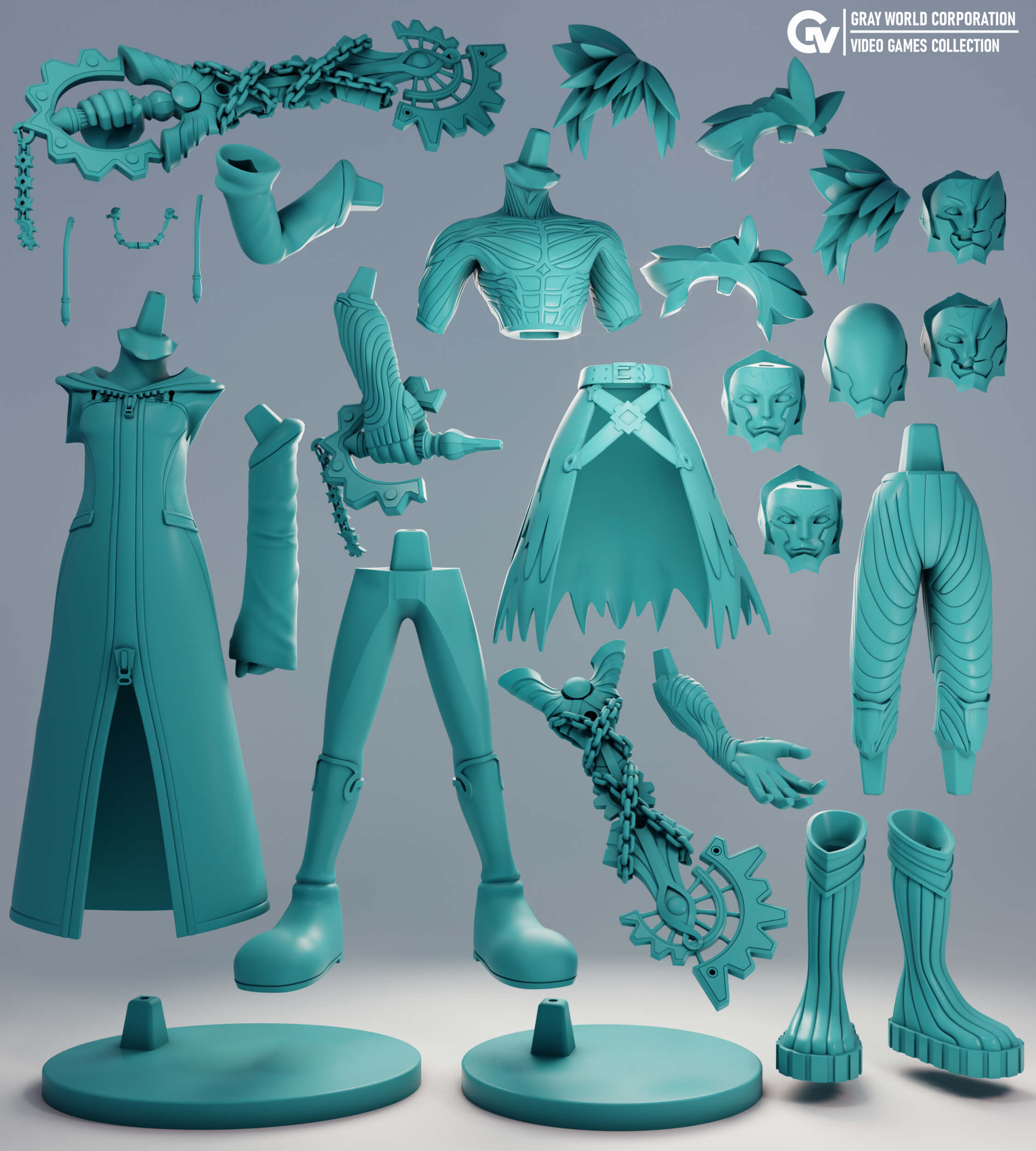 Vanitas - Kingdom Hearts 3D Model by Gray World Corporation