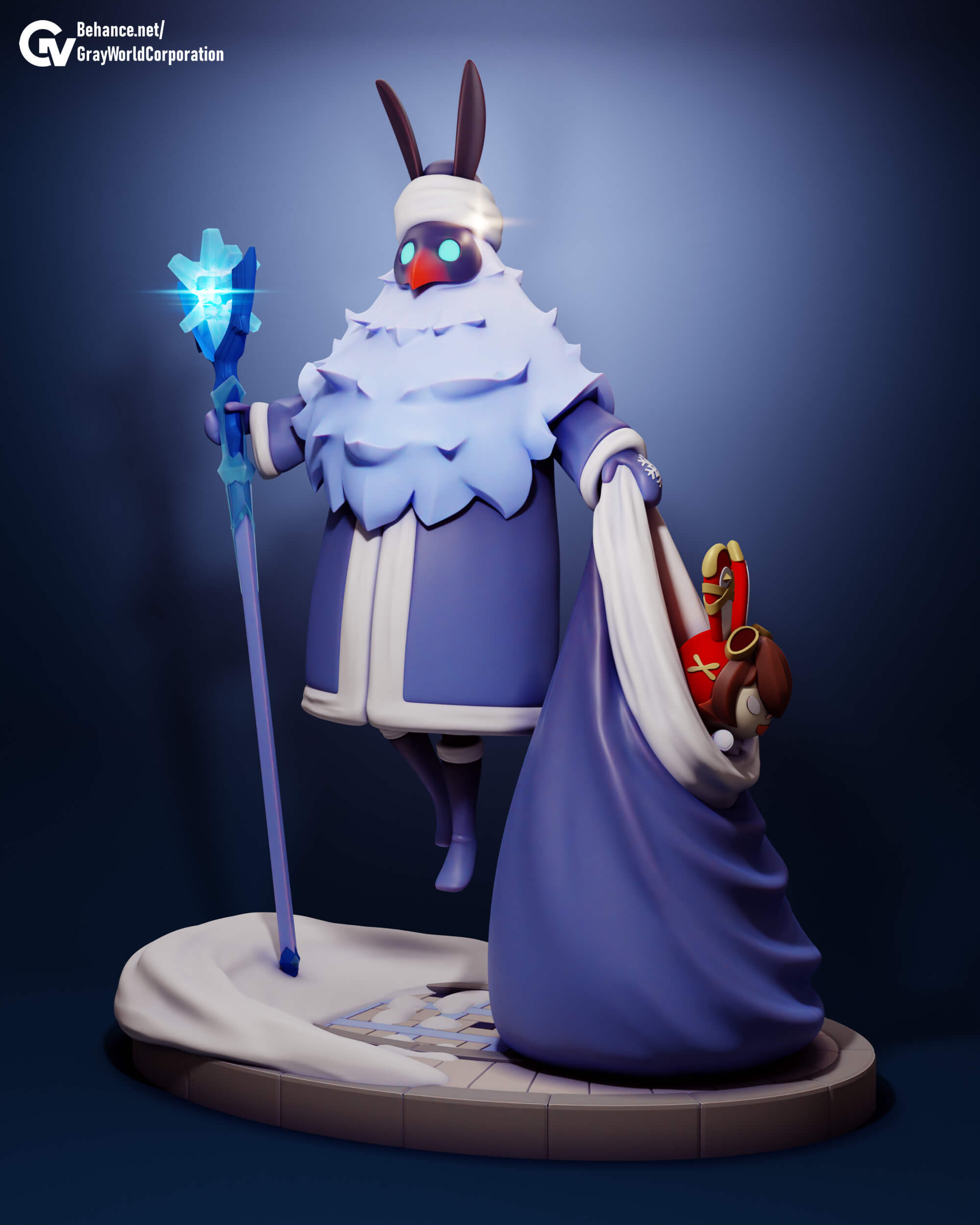 Ded Moroz From Abyss - Genshin Impact 3D Model by Gray World Corporation