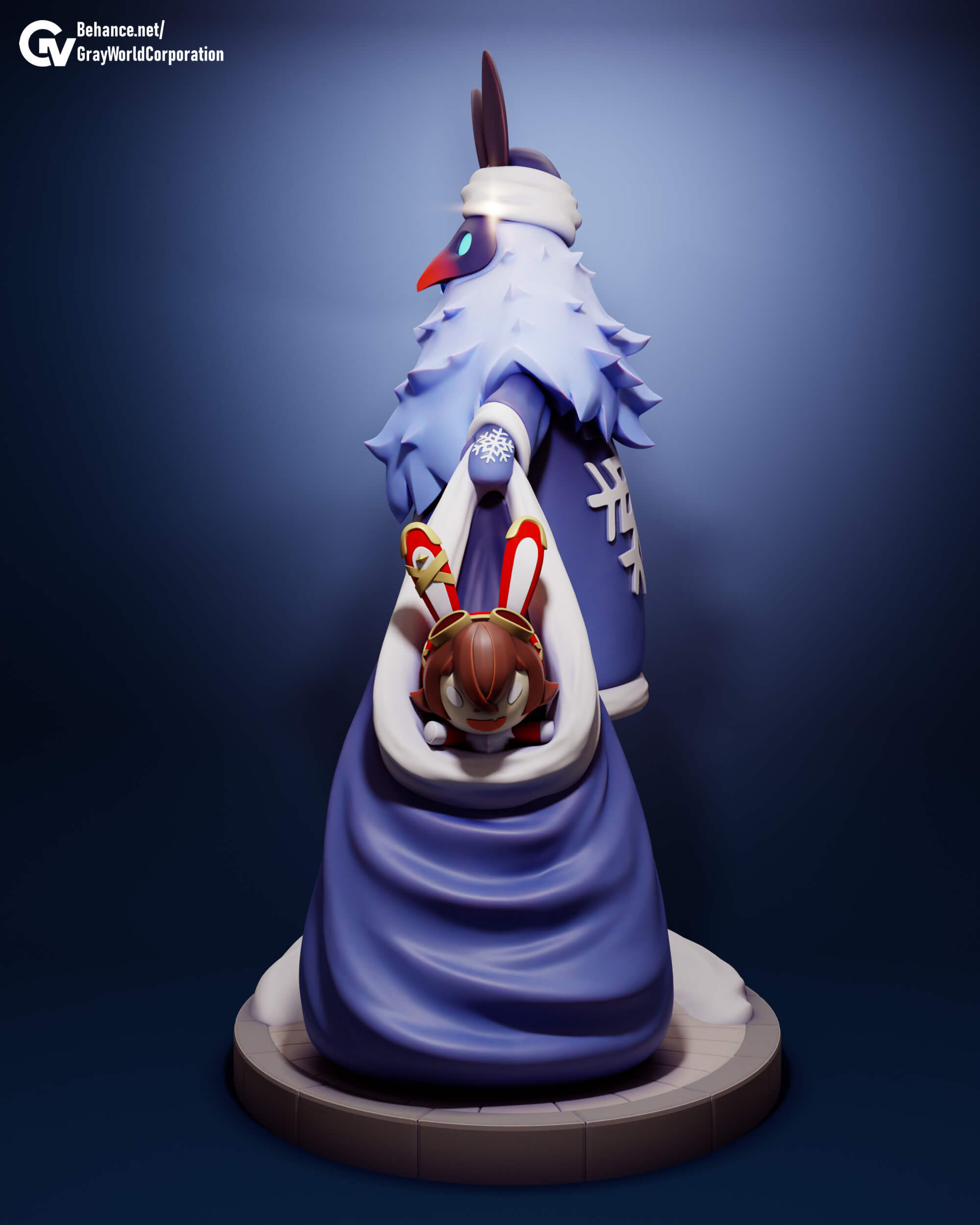 Ded Moroz From Abyss - Genshin Impact 3D Model by Gray World Corporation