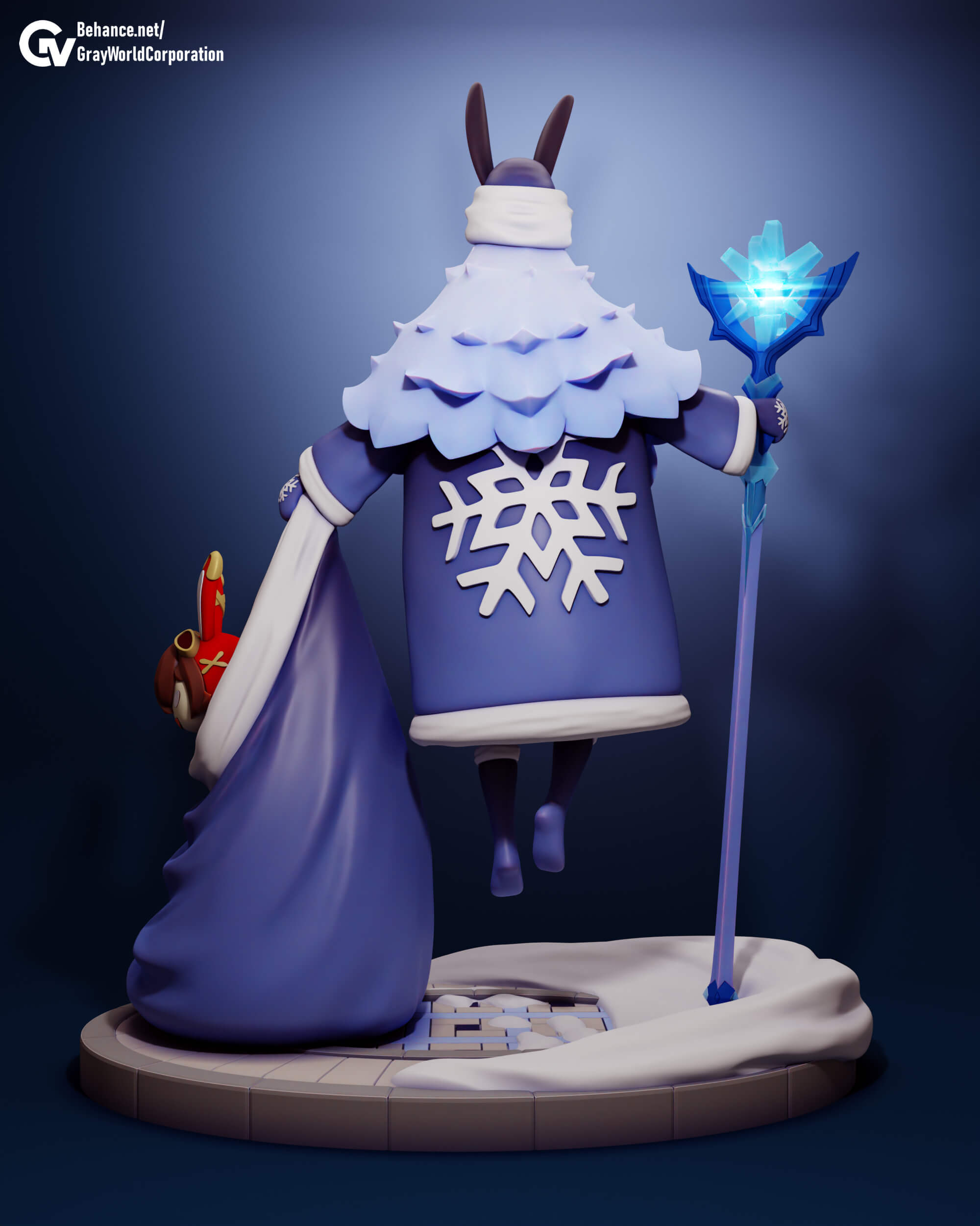 Ded Moroz From Abyss - Genshin Impact 3D Model by Gray World Corporation