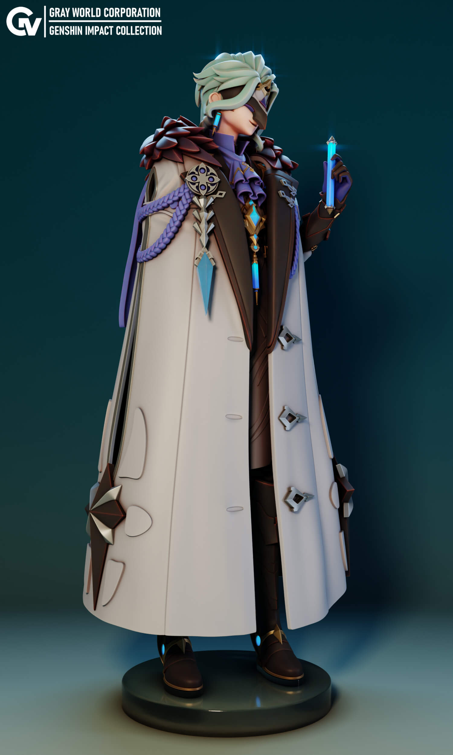 Dottore 2 - Genshin Impact 3D Print Model by Gray World Corporation