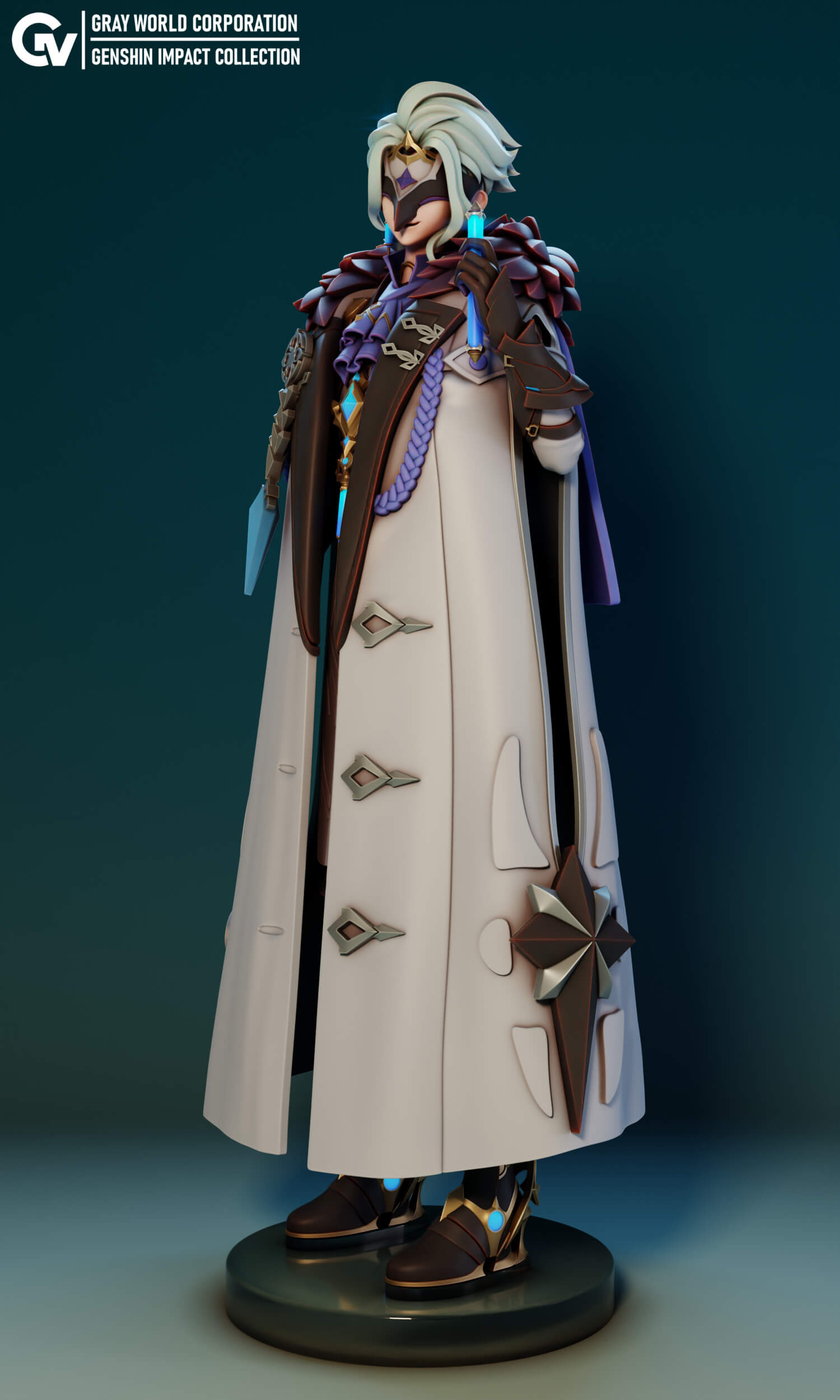 Dottore 2 - Genshin Impact 3D Print Model by Gray World Corporation