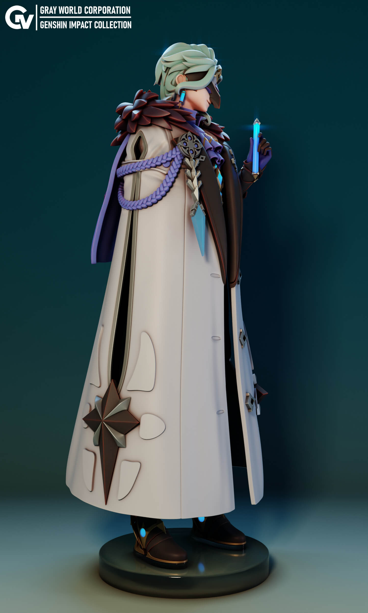 Dottore 2 - Genshin Impact 3D Print Model by Gray World Corporation