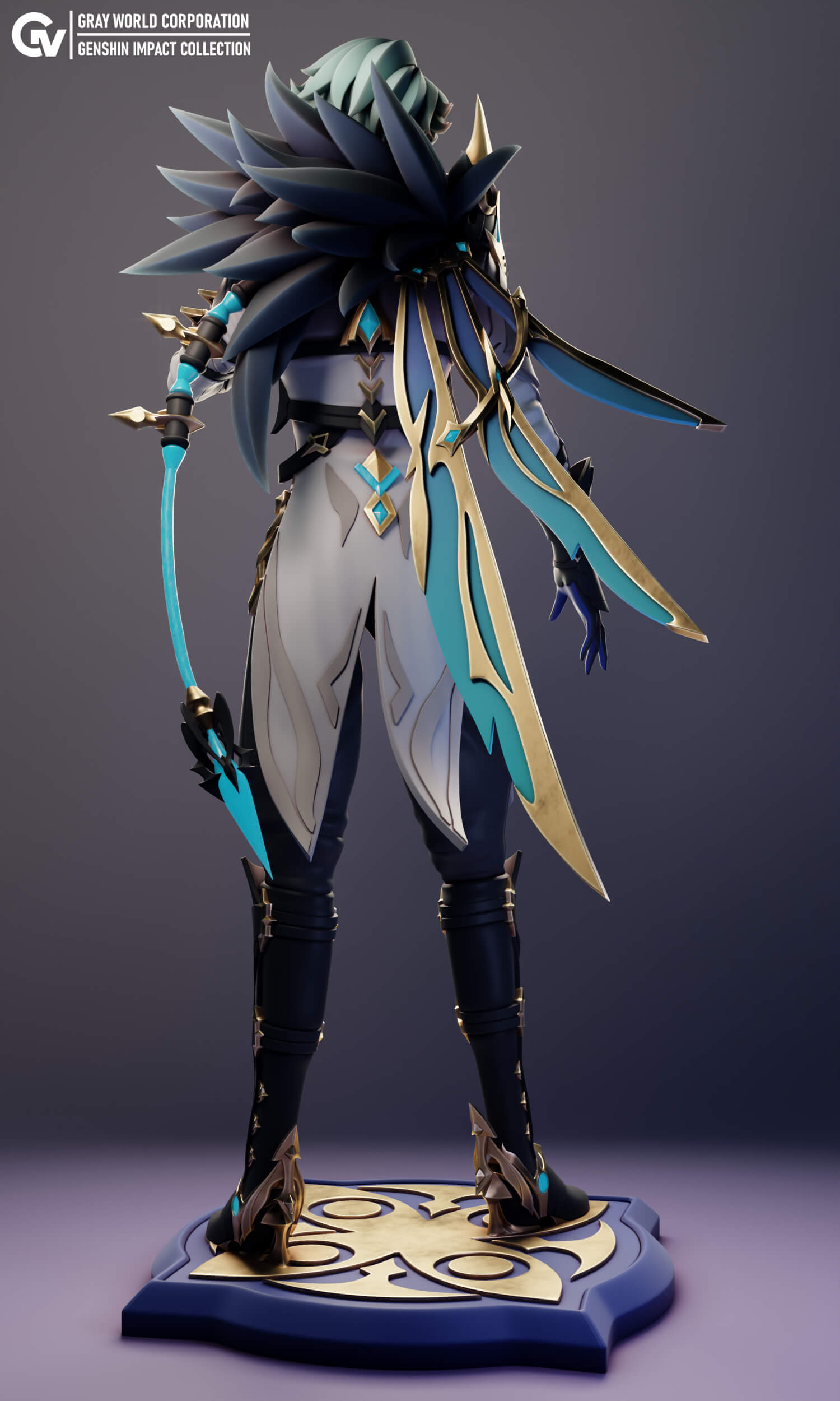 Dottore 3 - Genshin Impact 3D Model by Gray World Corporation