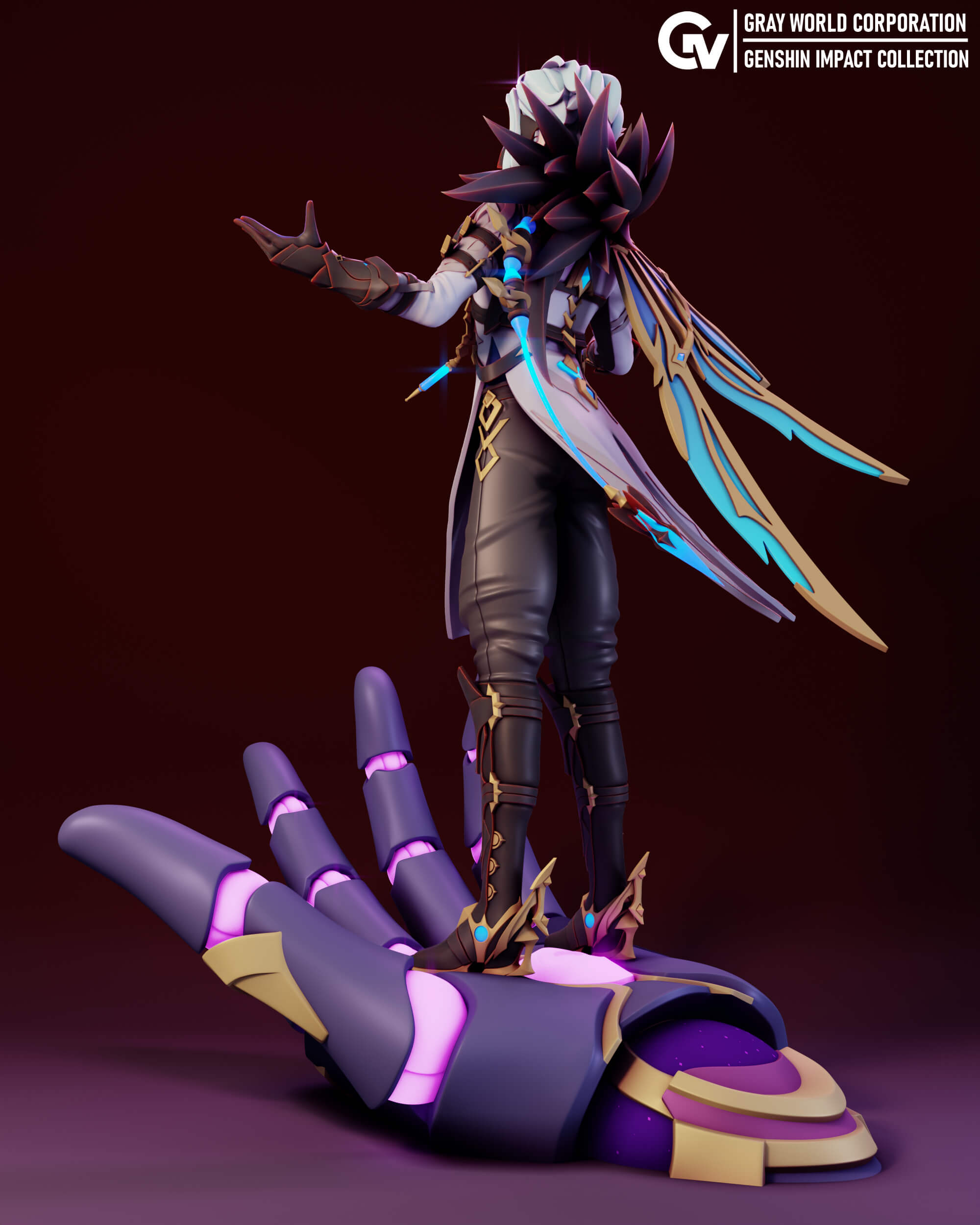 Dottore - Genshin Impact 3D Model by Gray World Corporation