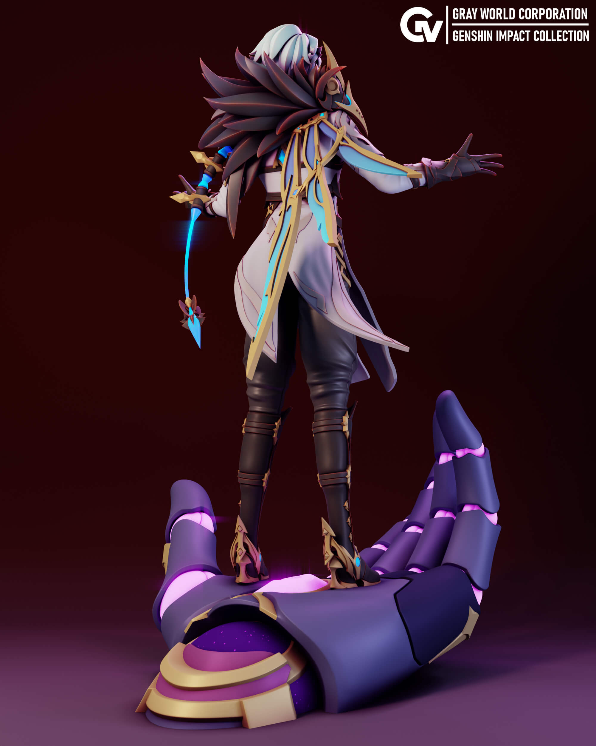 Dottore - Genshin Impact 3D Model by Gray World Corporation