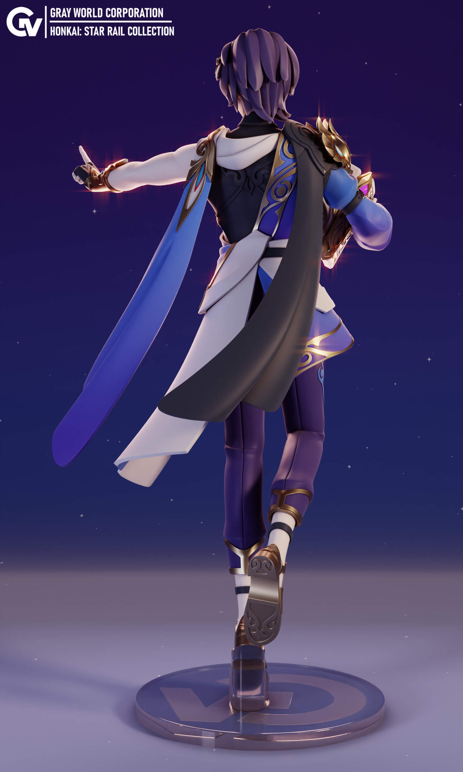 Dr. Ratio - Honkai: Star Rail 3D Model by Gray World Corporation