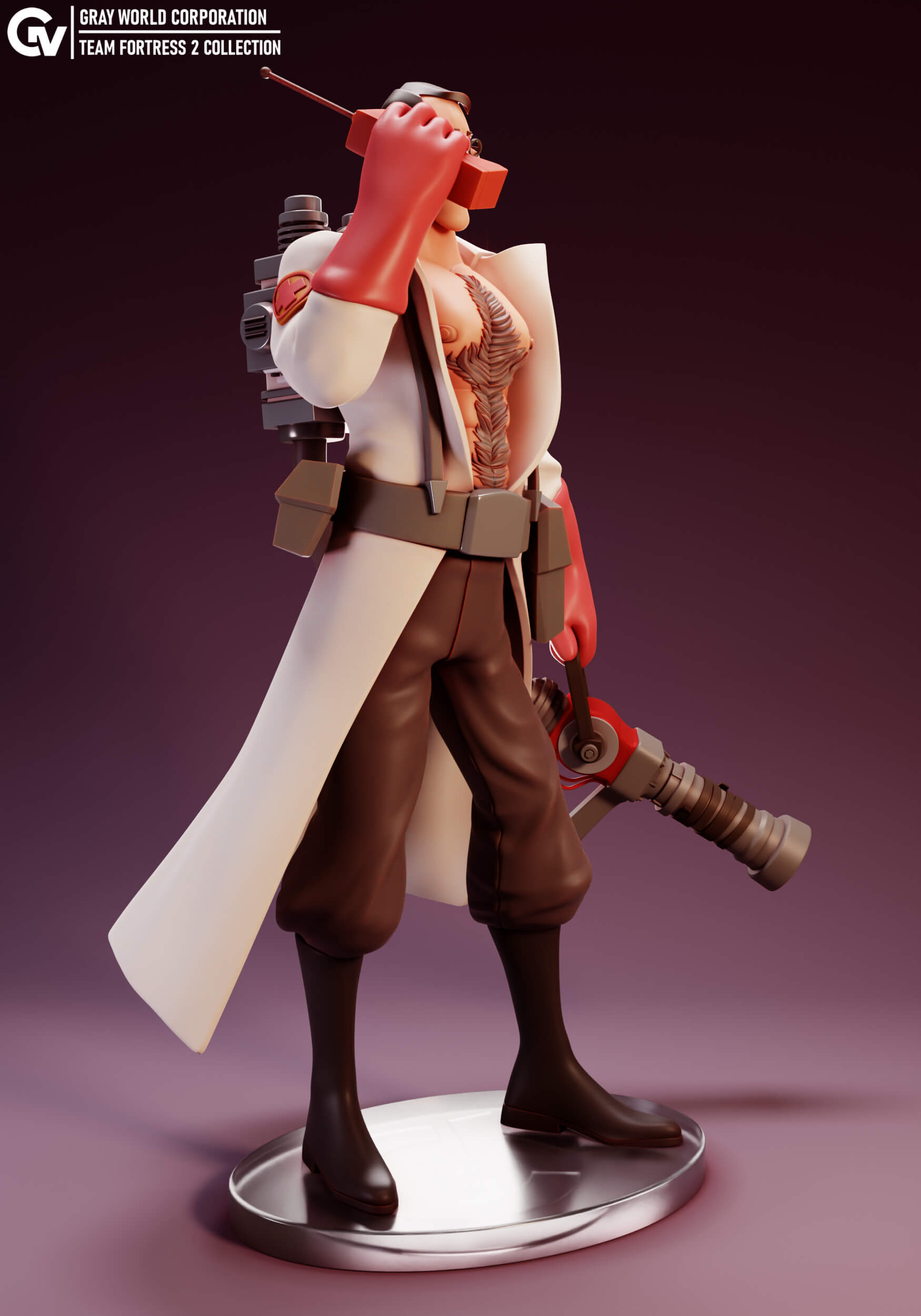 Dr Sex Team Fortress 2 3d Print Model By Gray World Corporation