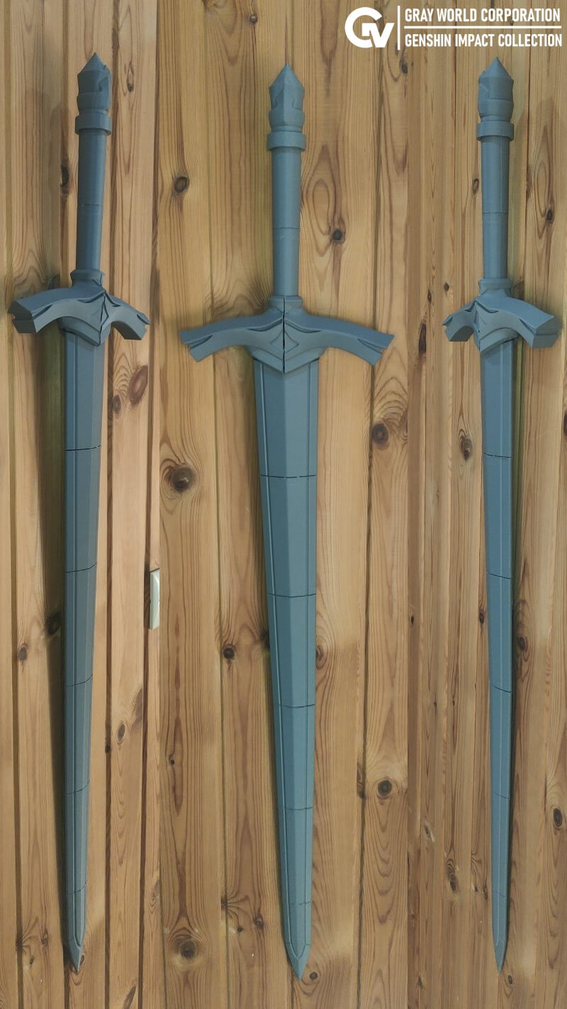 Dull Blade - Genshin Impact 3D Model by Gray World Corporation