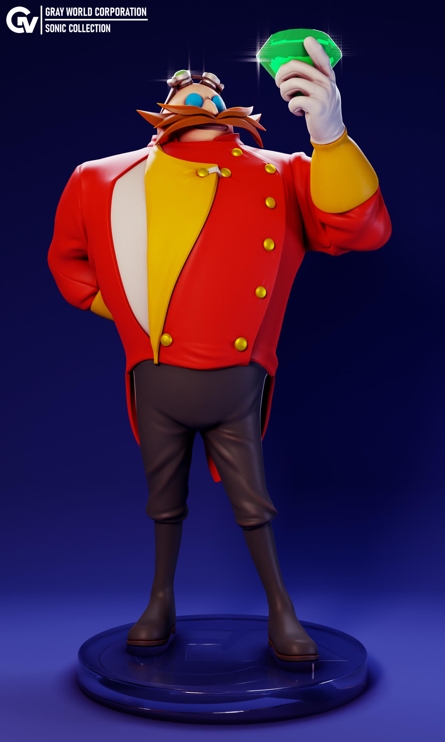 Eggman Boom - Sonic The Hedgehog 3D Print Model by Gray World Corporation