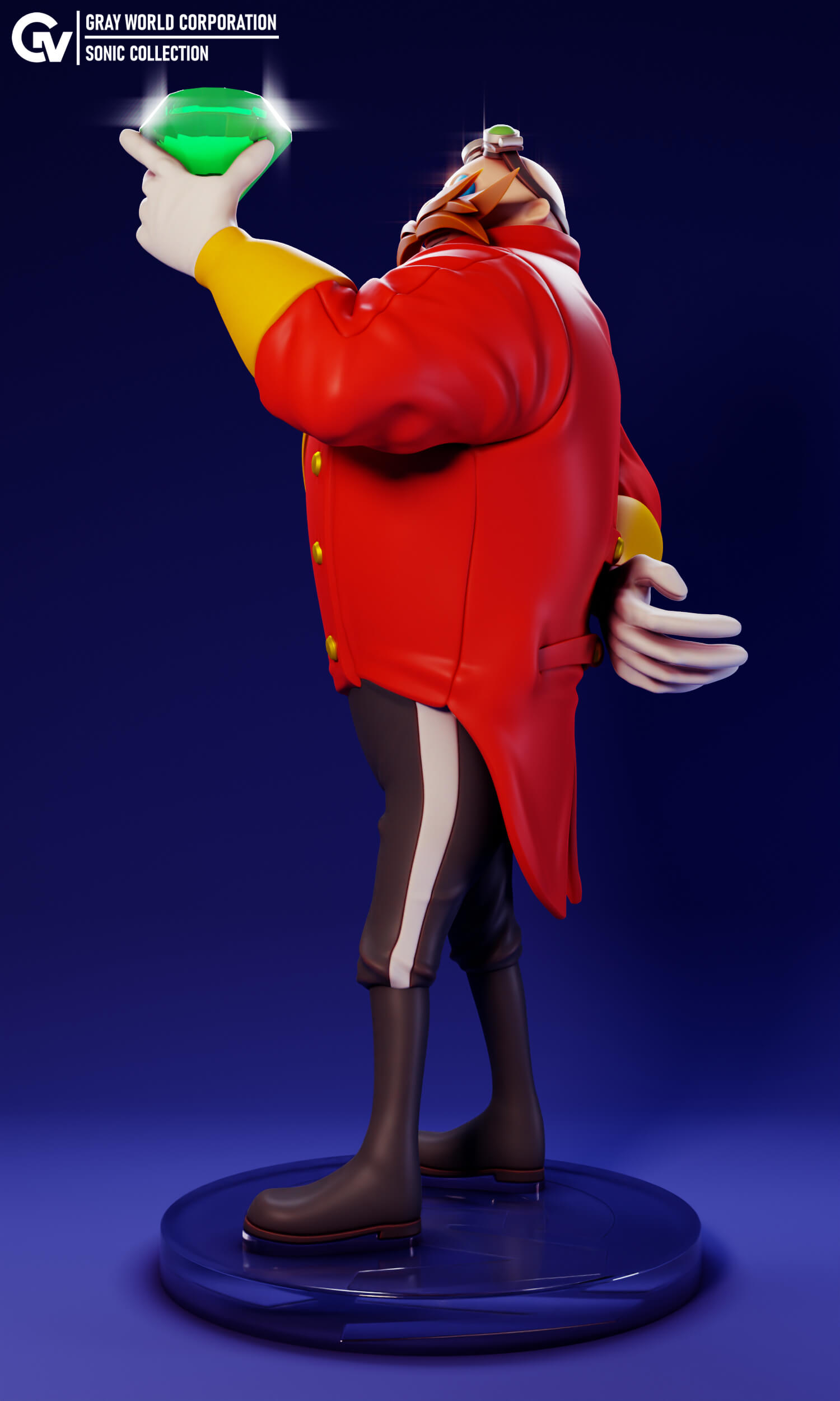 Eggman Boom - Sonic The Hedgehog 3D Model by Gray World Corporation