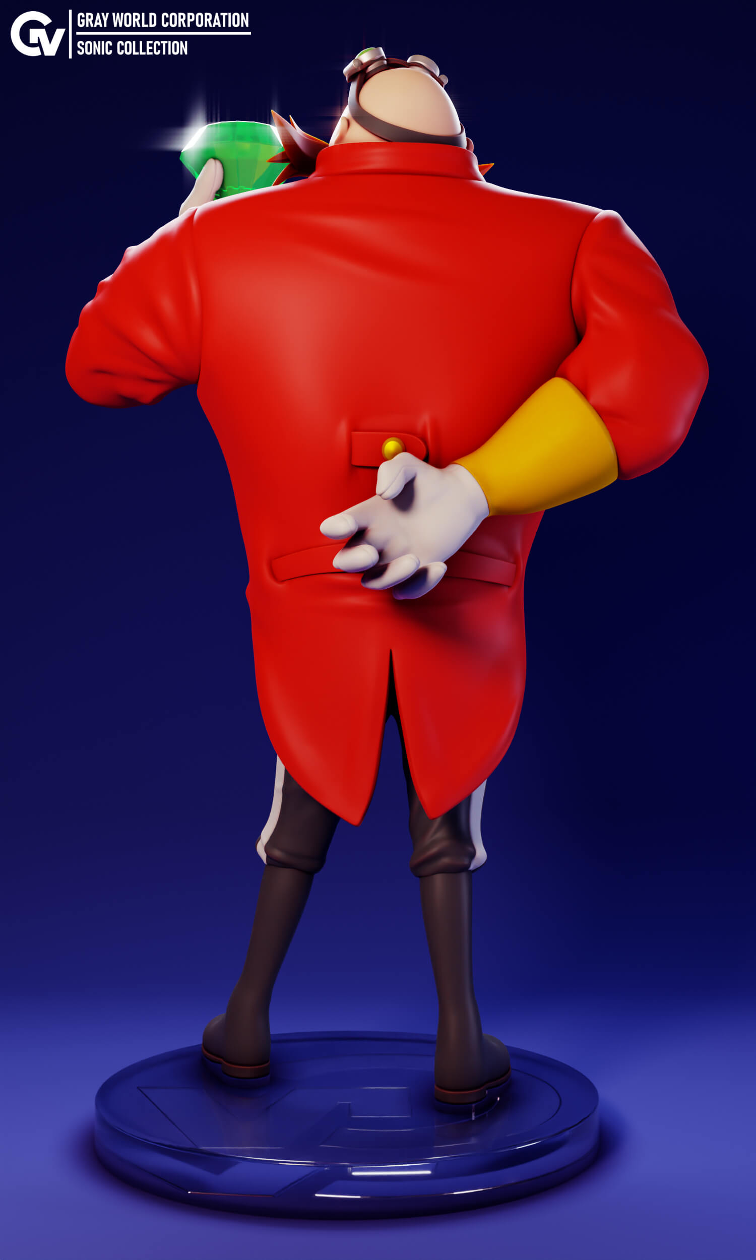 Eggman Boom - Sonic The Hedgehog 3D Print Model by Gray World Corporation