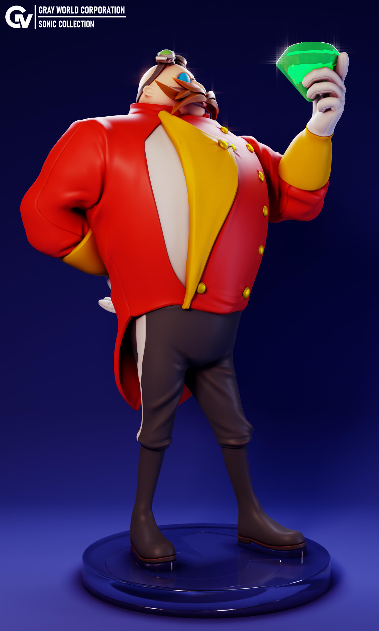 Eggman Boom - Sonic The Hedgehog 3D Print Model by Gray World Corporation