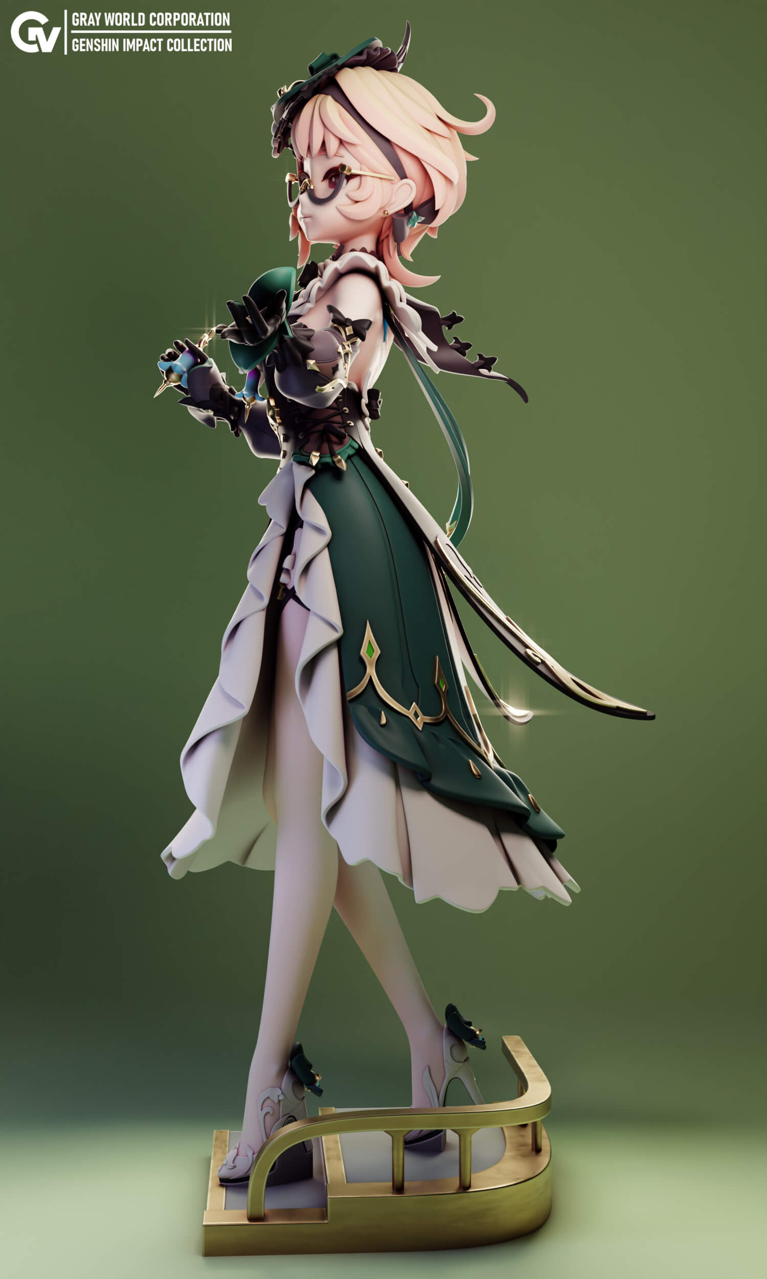 Emilie - Genshin Impact 3D Model by Gray World Corporation