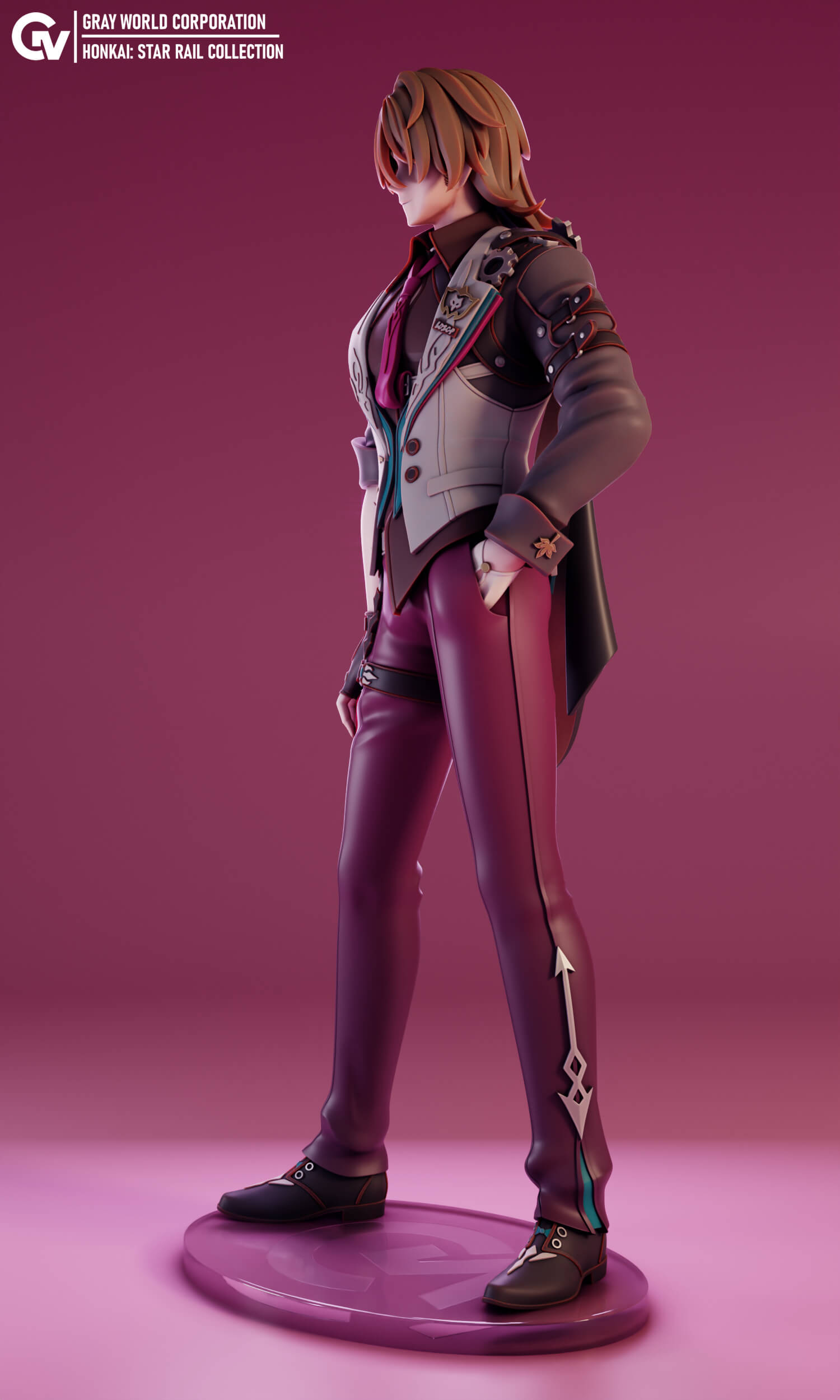 Gallagher - Honkai: Star Rail 3D Model by Gray World Corporation