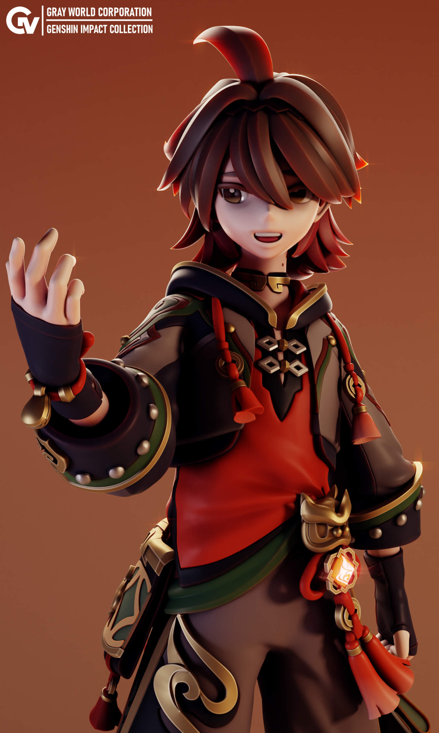 Gaming - Genshin Impact 3D Model by Gray World Corporation