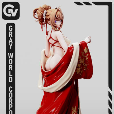 Glorious - Azur Lane 3D Model by Gray World Corporation