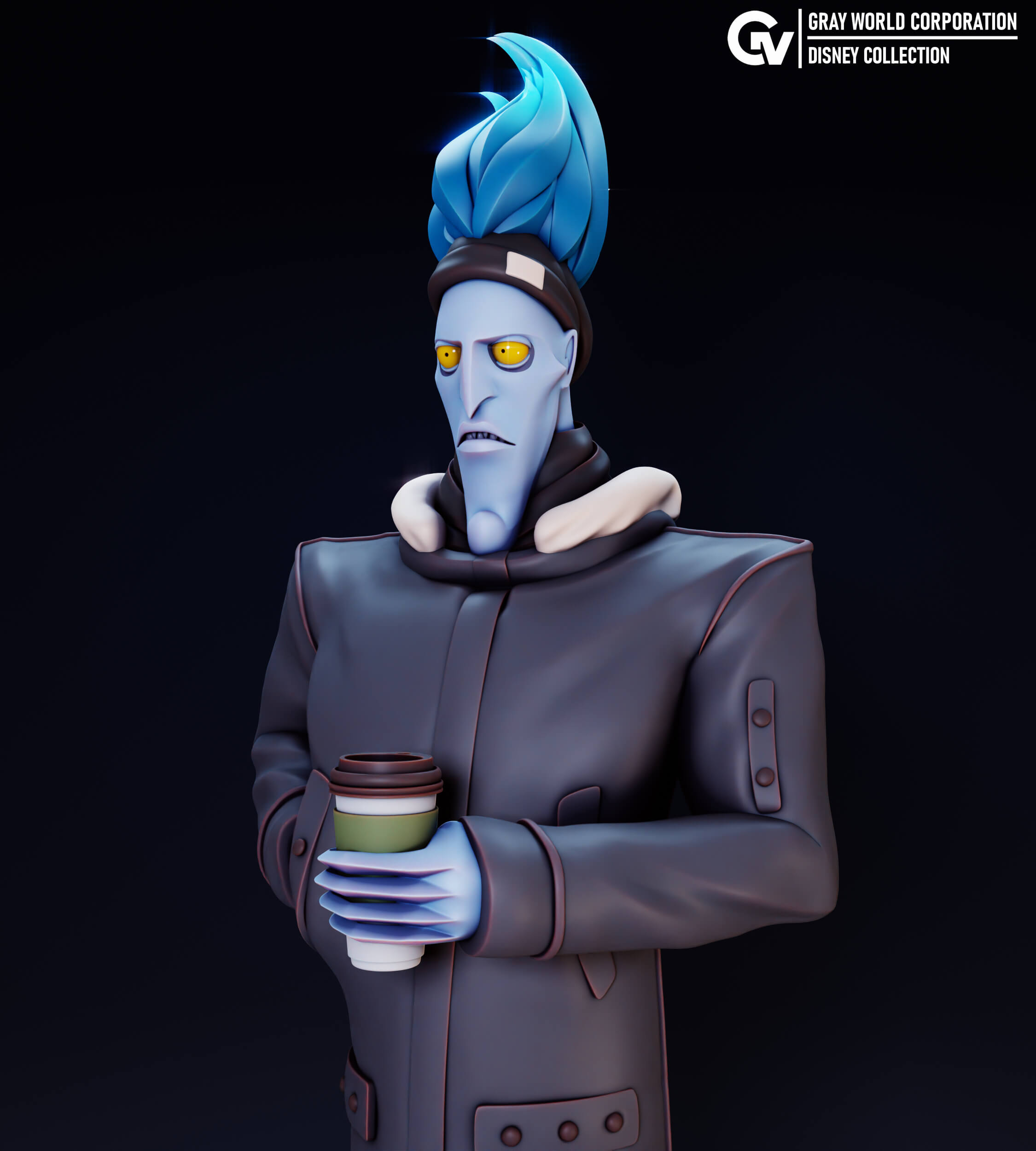 Hades, Pain and Panic "Winter Mood" - Hercules 3D Print Model by Gray ...