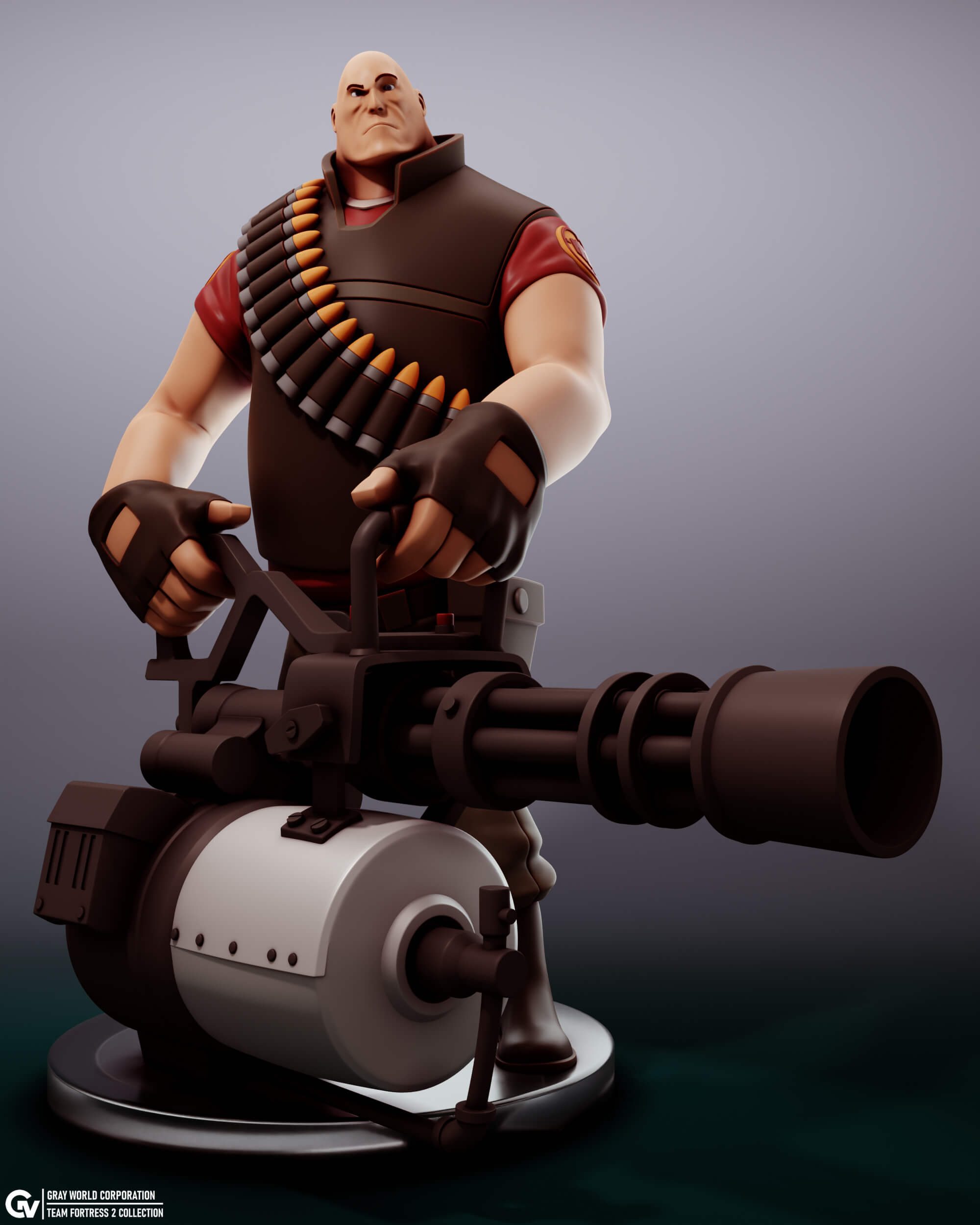 Heavy - Team Fortress 2 3D Model by Gray World Corporation
