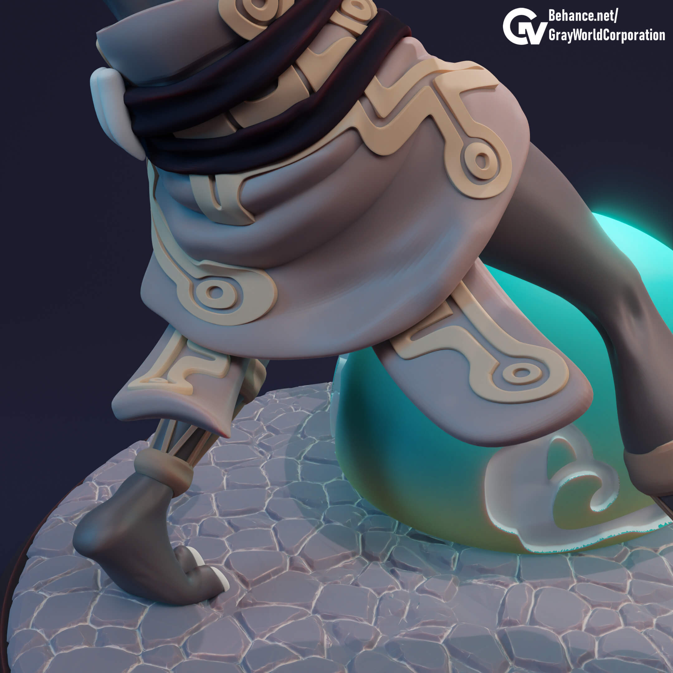 Hilichurl - Genshin Impact 3D Print Model by Gray World Corporation