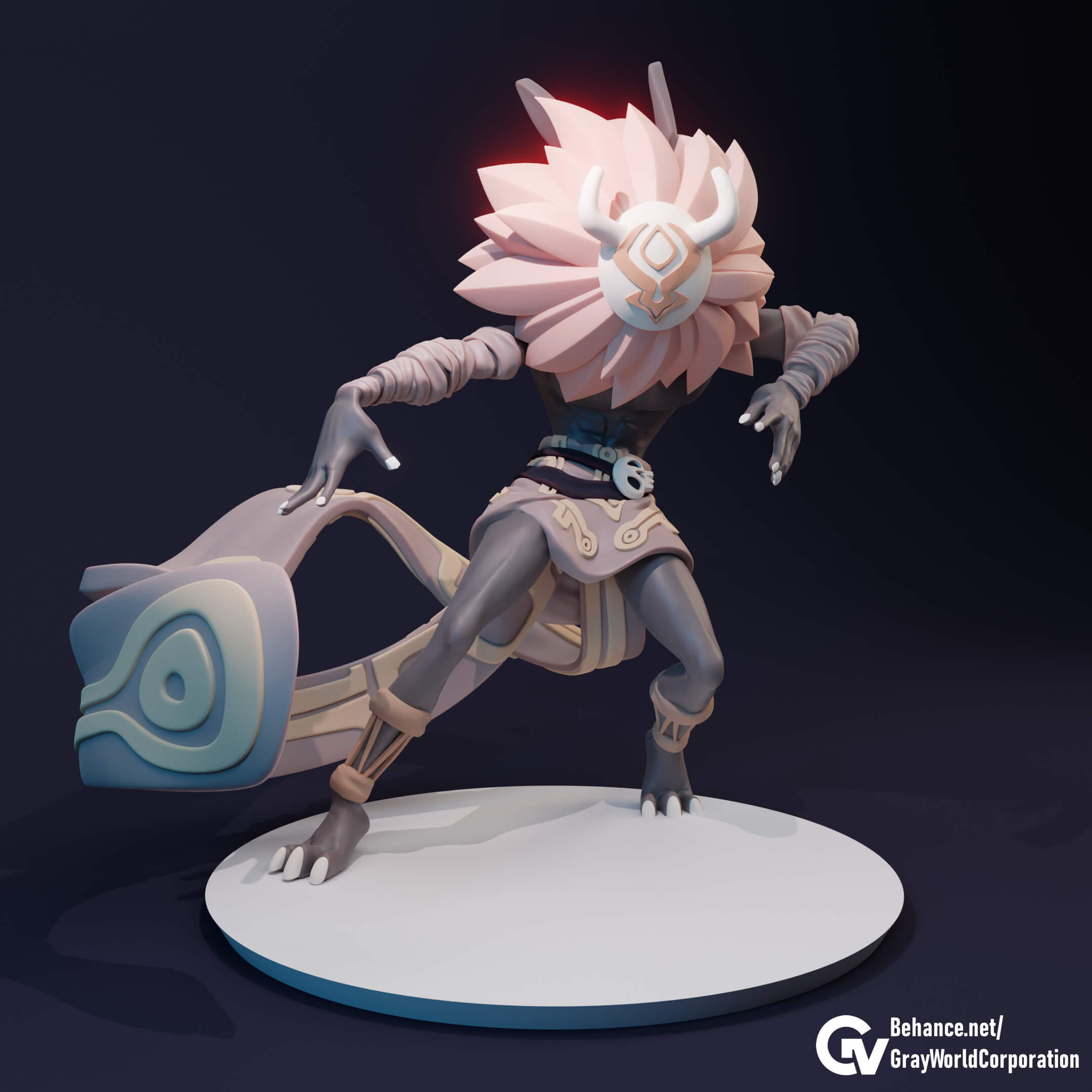 Hilichurl - Genshin Impact 3D Print Model by Gray World Corporation