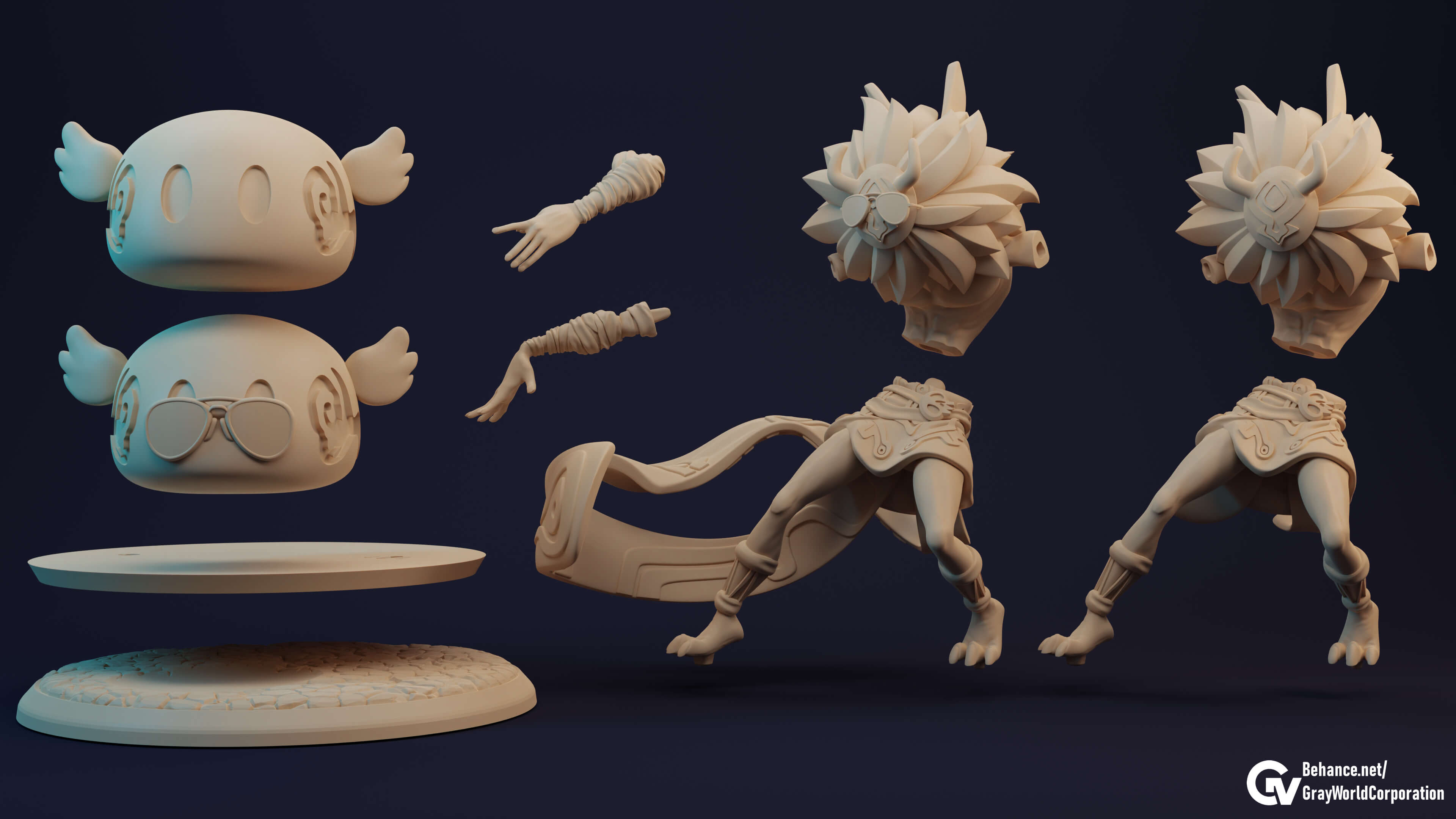 Hilichurl - Genshin Impact 3D Print Model by Gray World Corporation