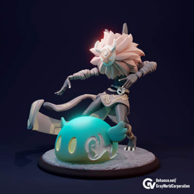Hilichurl - Genshin Impact 3D Model by Gray World Corporation
