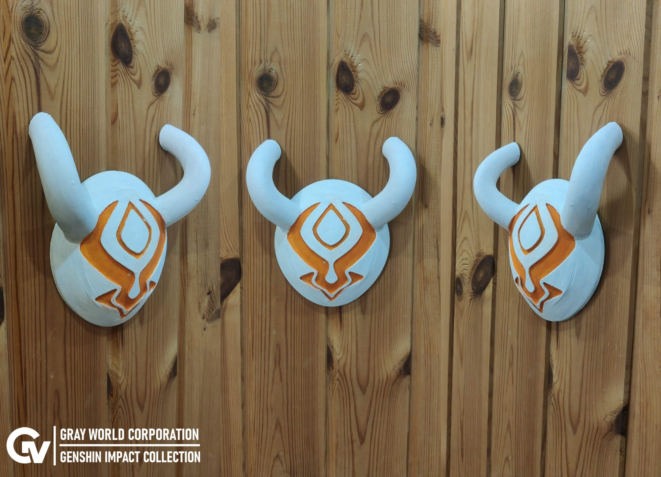 Hilichurl Mask - Genshin Impact 3D Model by Gray World Corporation