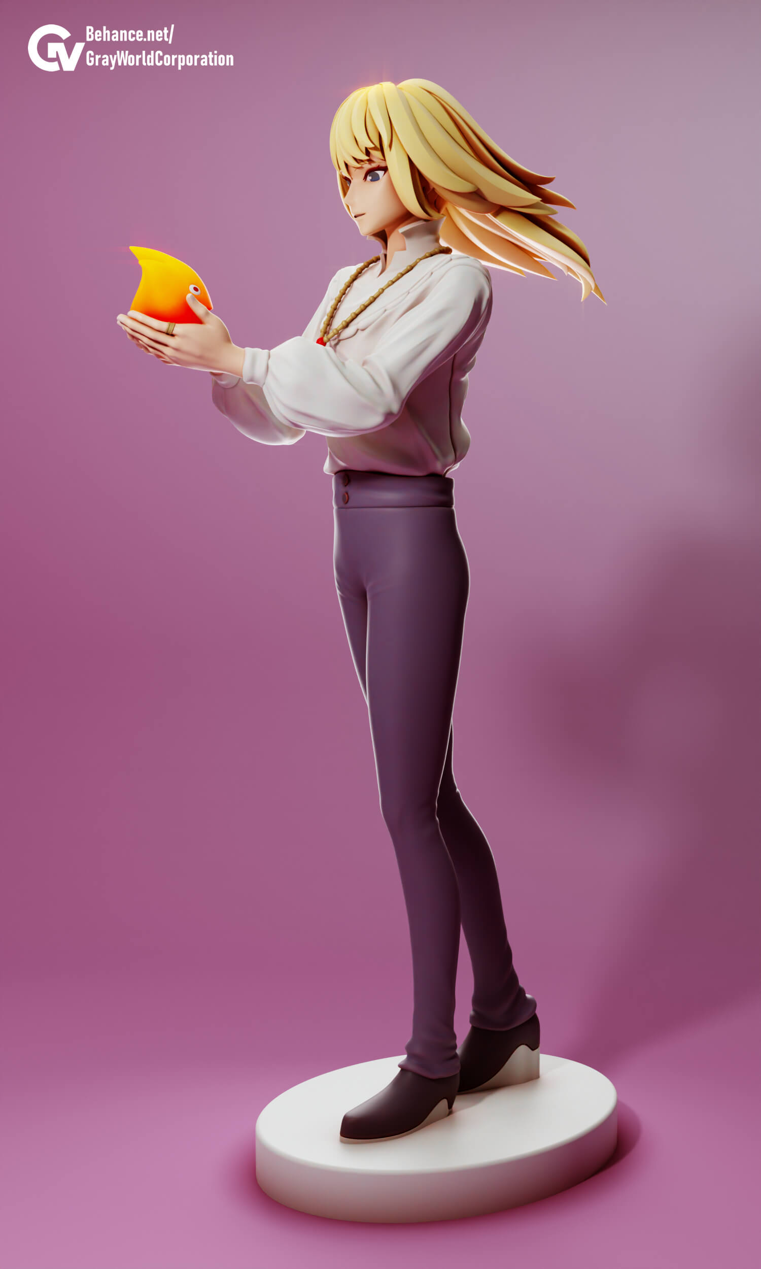 Howl Jenkins Pendragon - Howl's Moving Castle 3D Model by Gray World ...