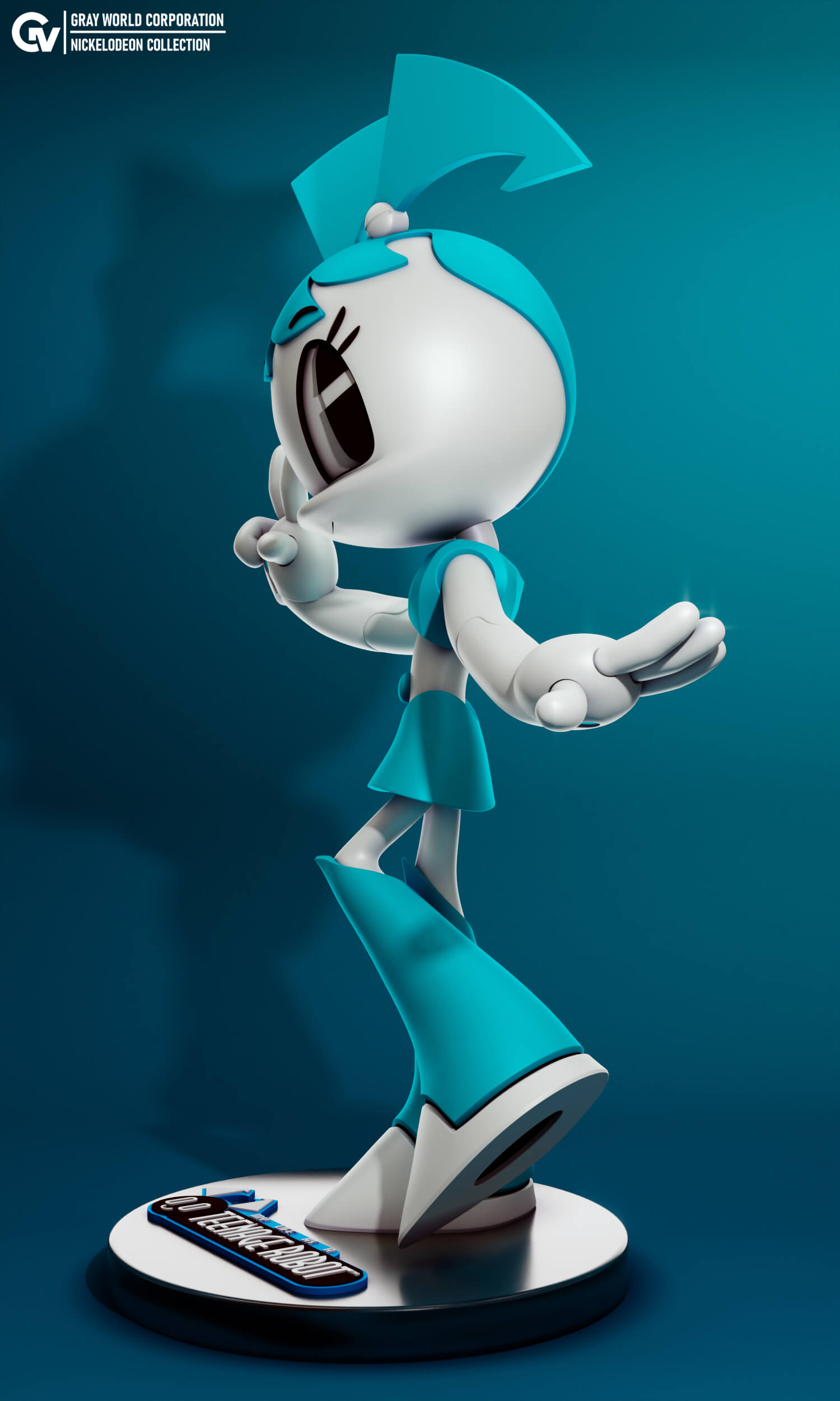Jenny Wakeman - My Life as a Teenage Robot 3D Model by Gray World ...