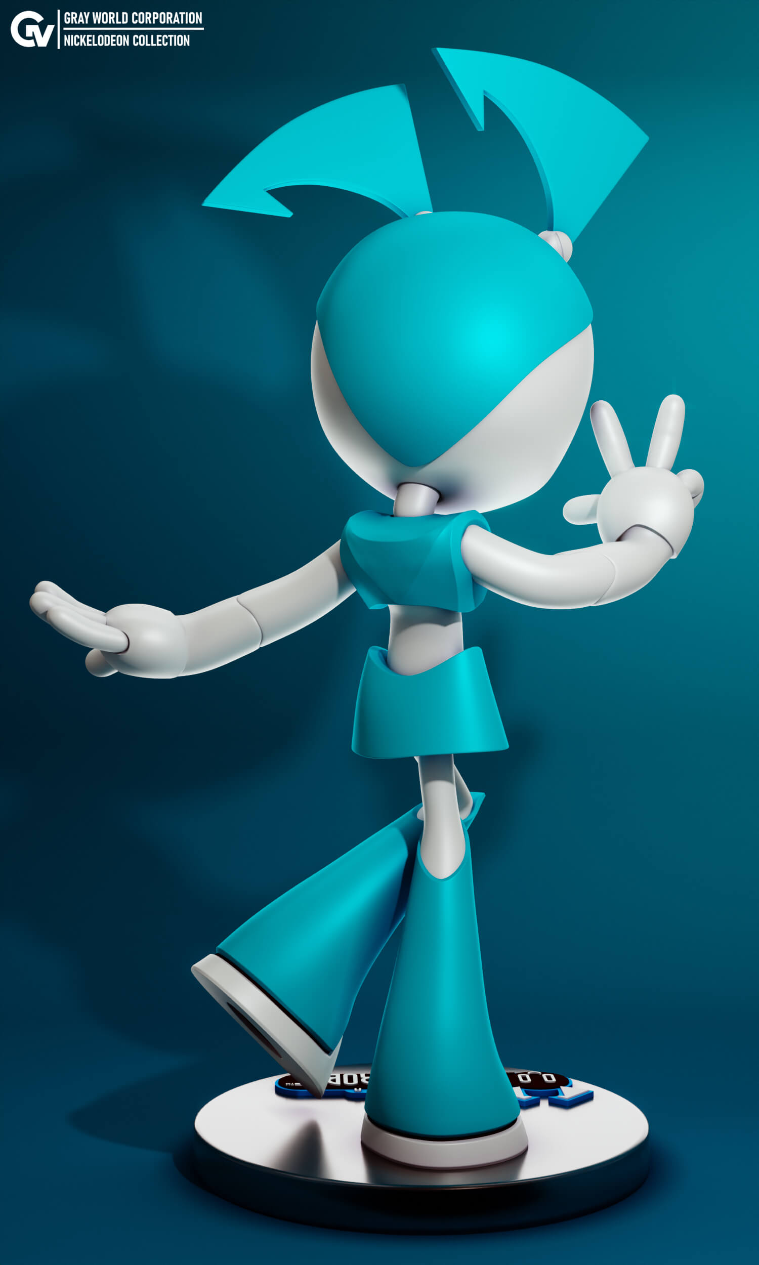 Jenny Wakeman - My Life as a Teenage Robot 3D Model by Gray World ...