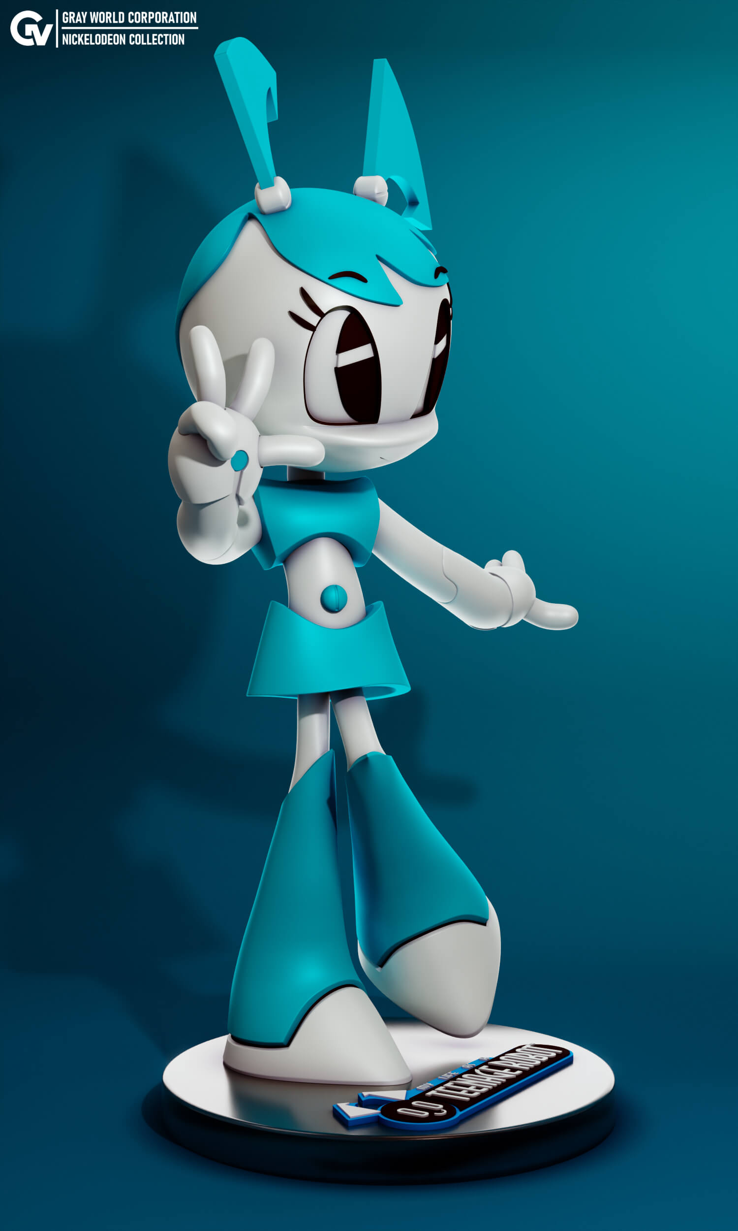 Jenny Wakeman - My Life as a Teenage Robot 3D Model by Gray World Corporation