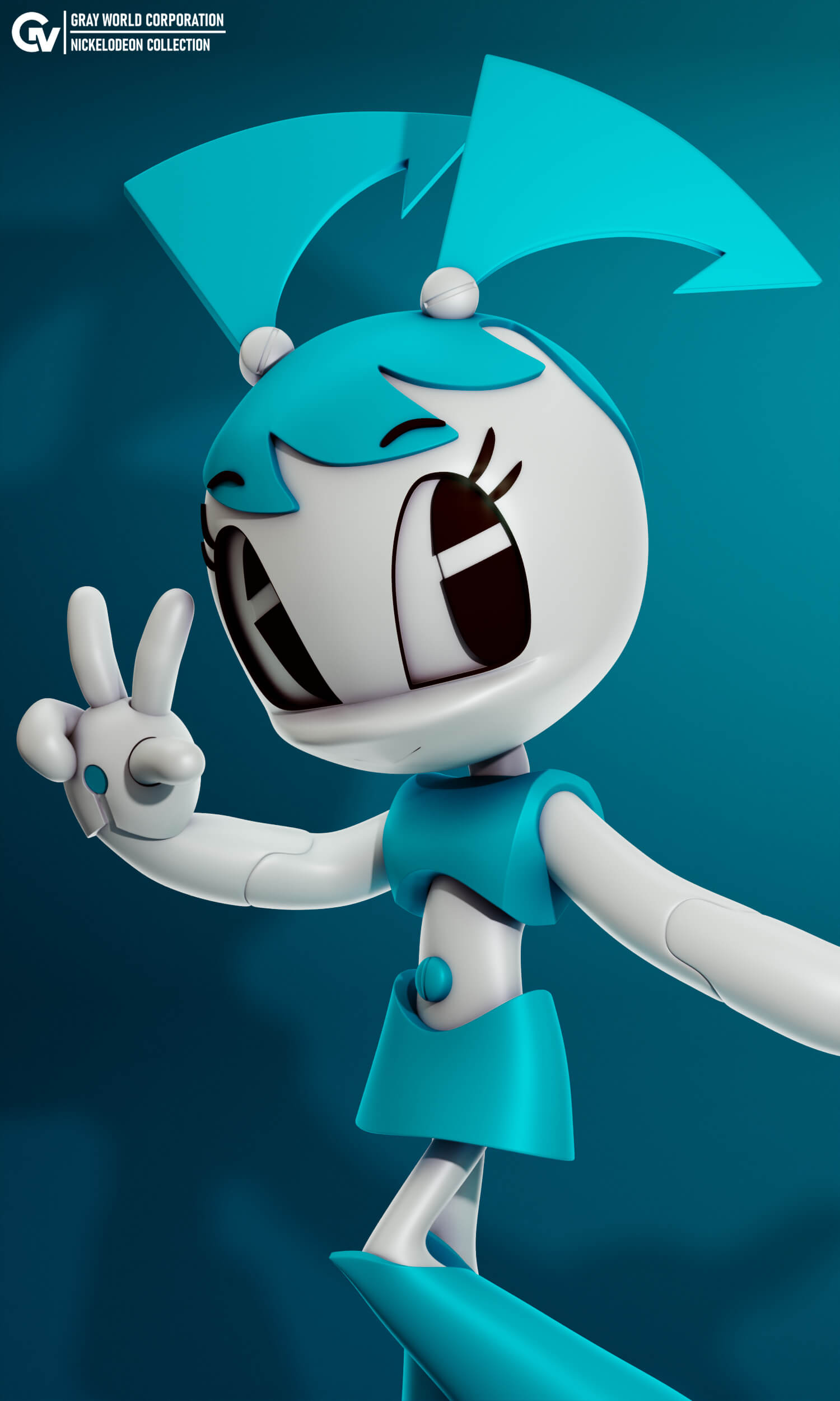 Jenny Wakeman - My Life as a Teenage Robot 3D Model by Gray World Corporation