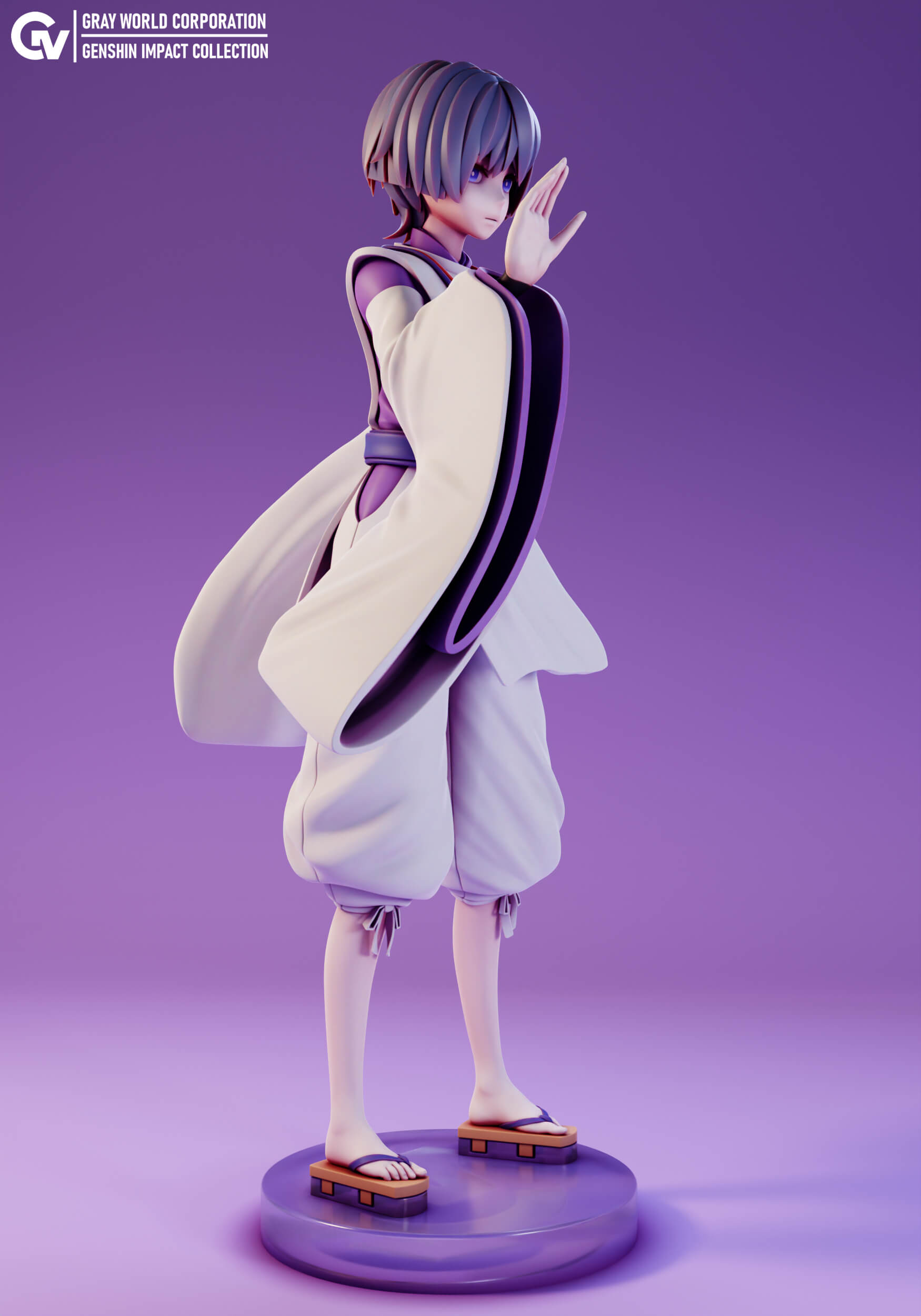 Kabukimono 2 - Genshin Impact 3D Print Model by Gray World Corporation