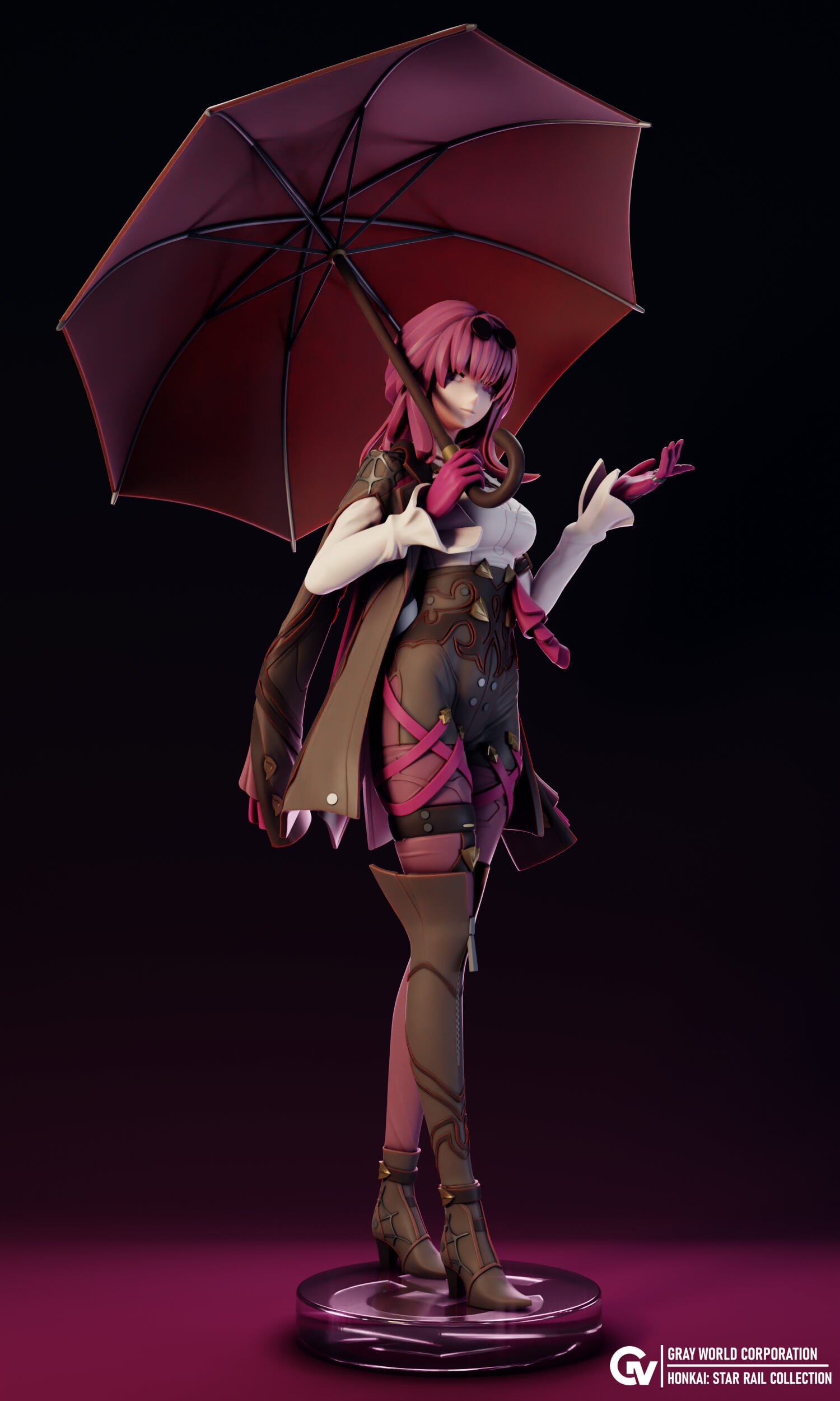 Kafka - Honkai: Star Rail 3D Print Model by Gray World Corporation