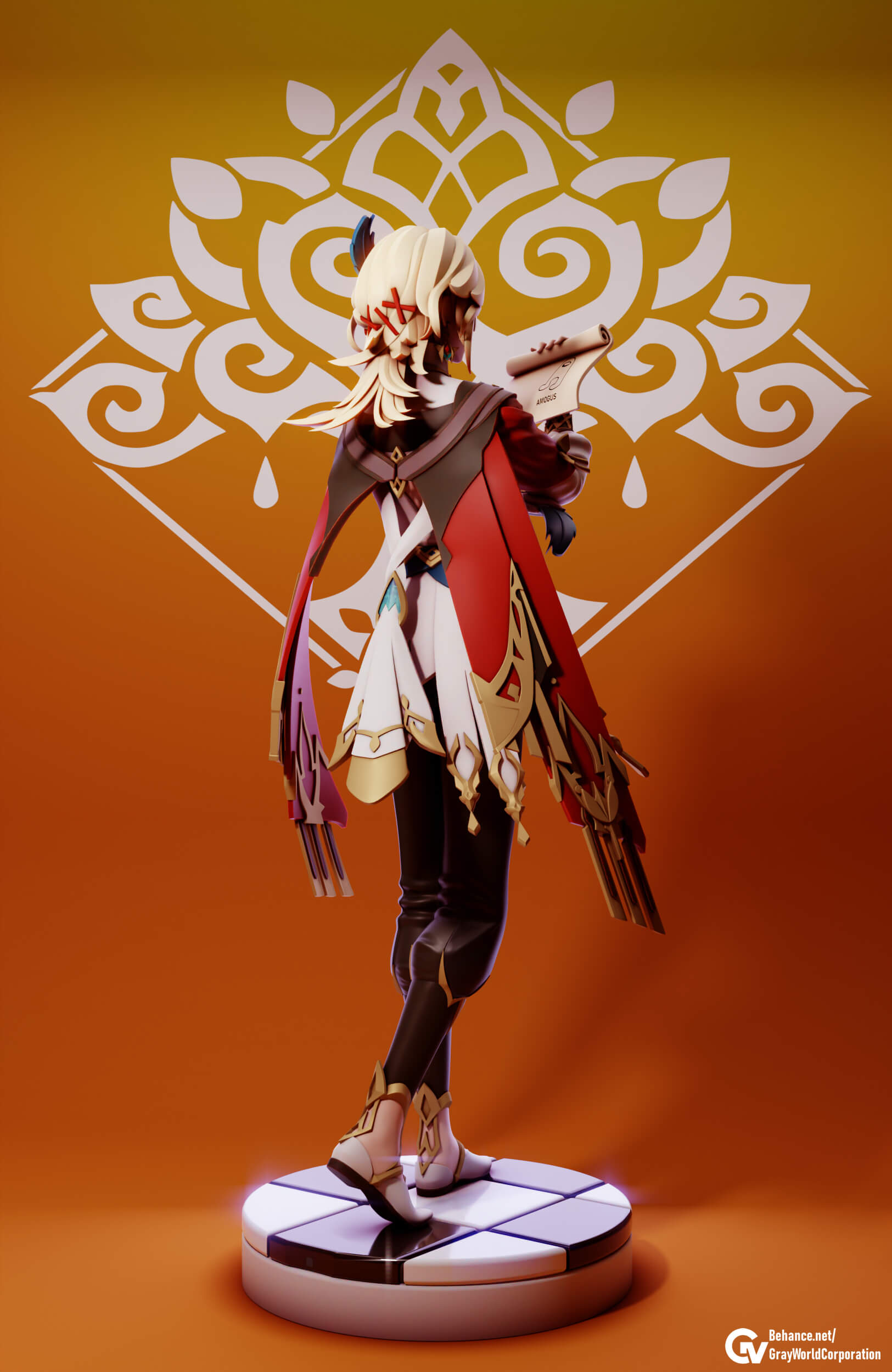 Kaveh - Genshin Impact 3D Model by Gray World Corporation