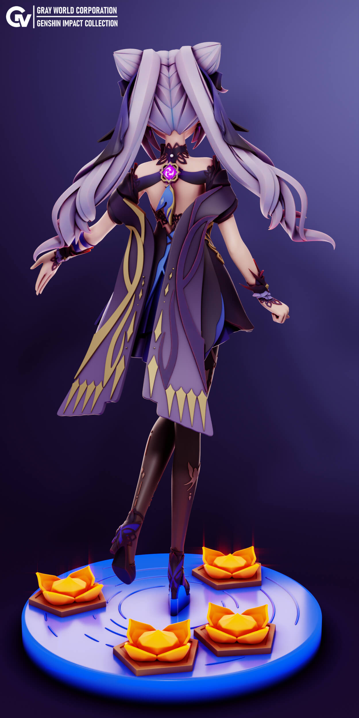 Keqing "Opulent Splendor" - Genshin Impact 3D Model by Gray World ...
