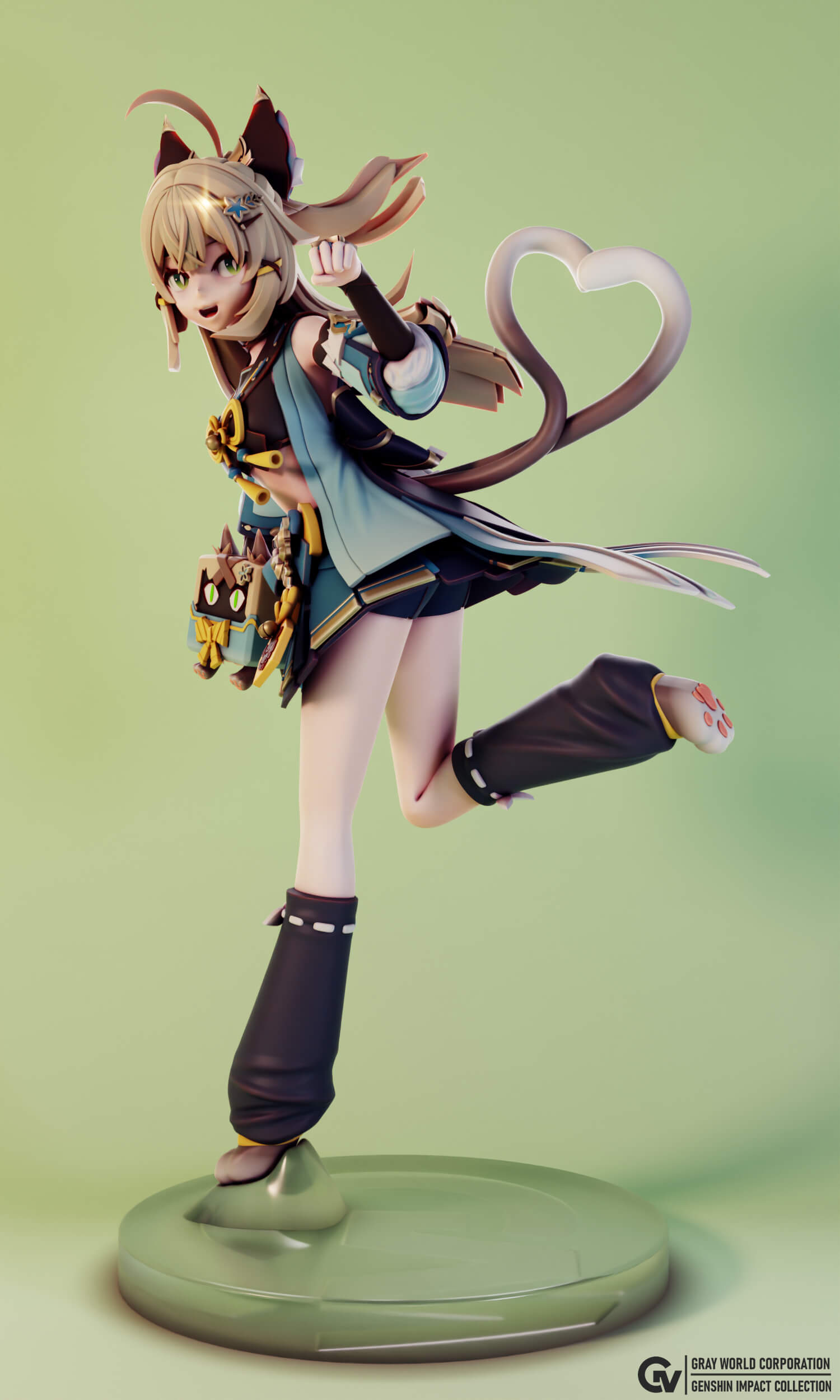 Kirara - Genshin Impact 3D Print Model by Gray World Corporation