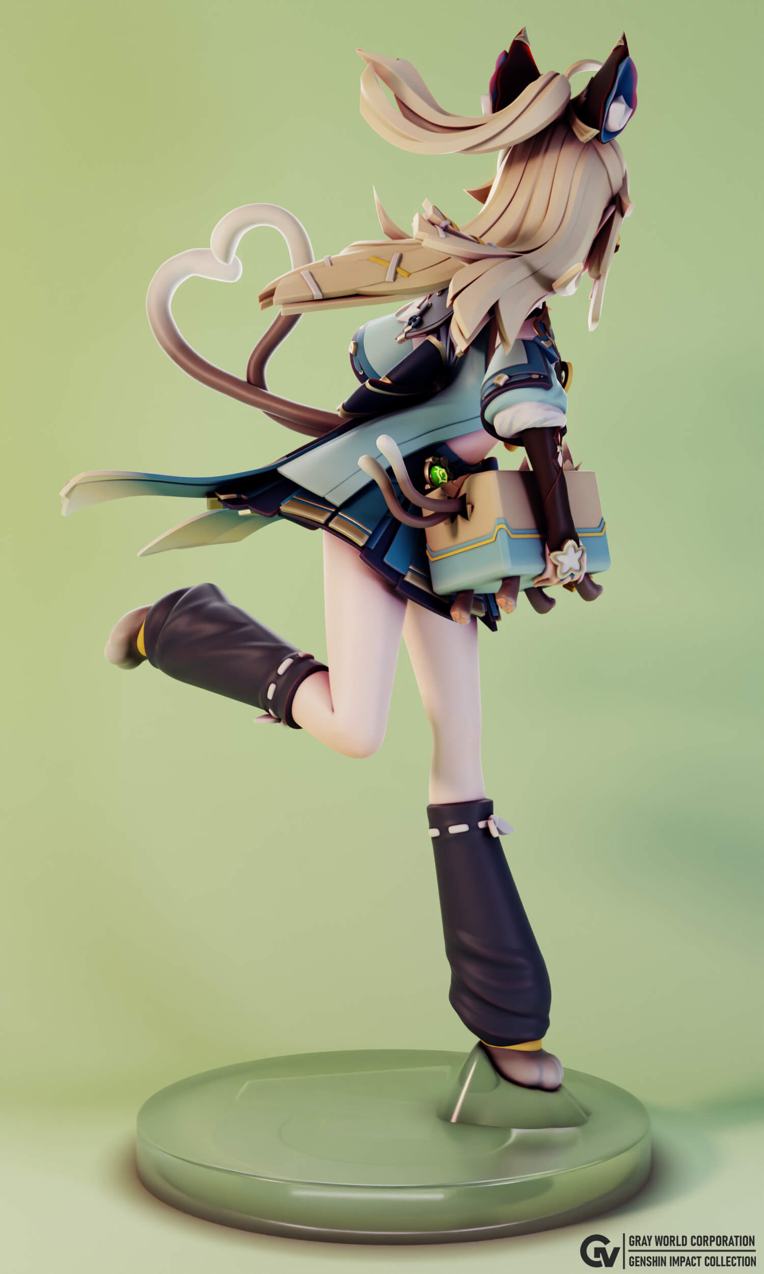 Kirara - Genshin Impact 3D Print Model by Gray World Corporation