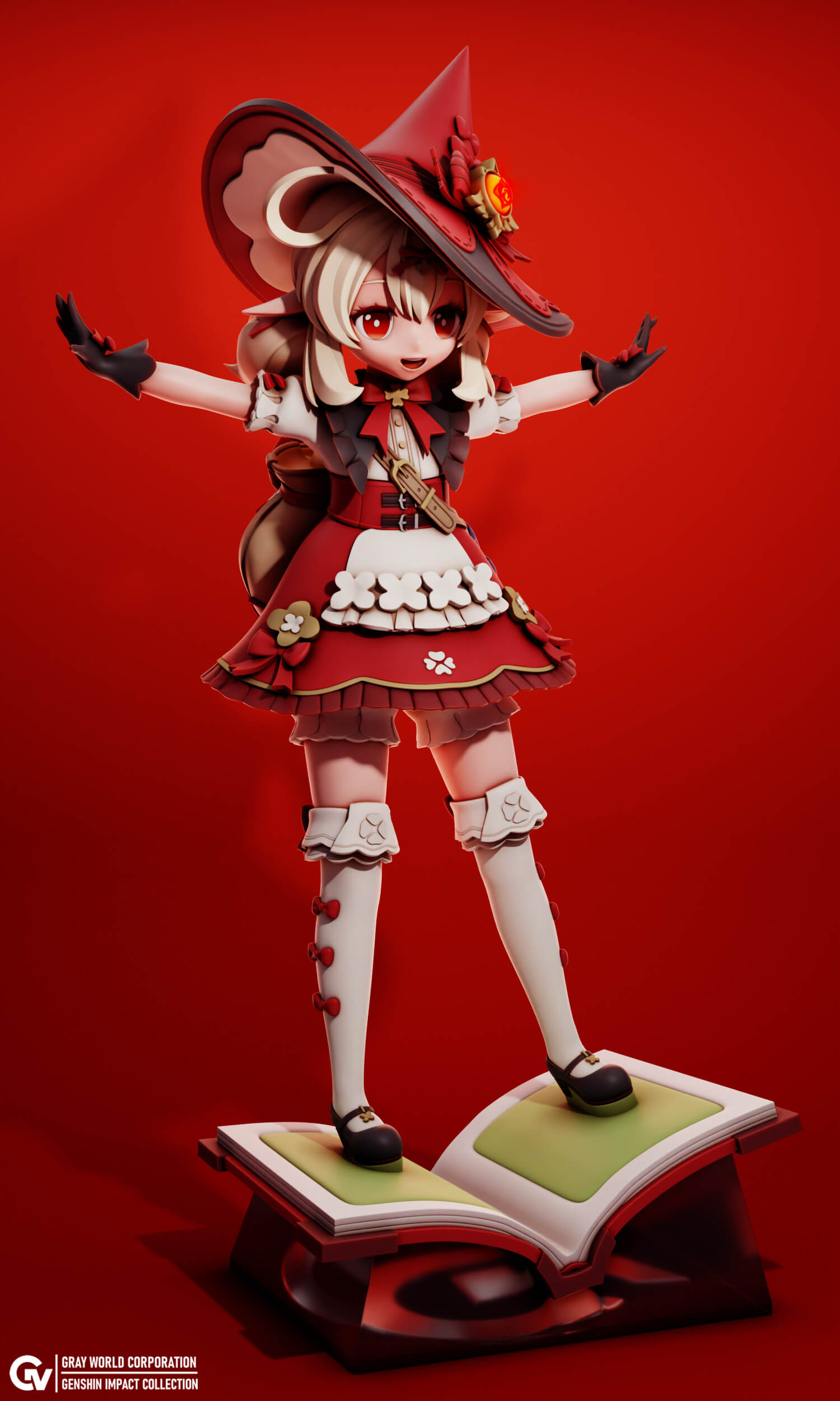 Klee "Blossoming Starlight" - Genshin Impact 3D Model by Gray World ...