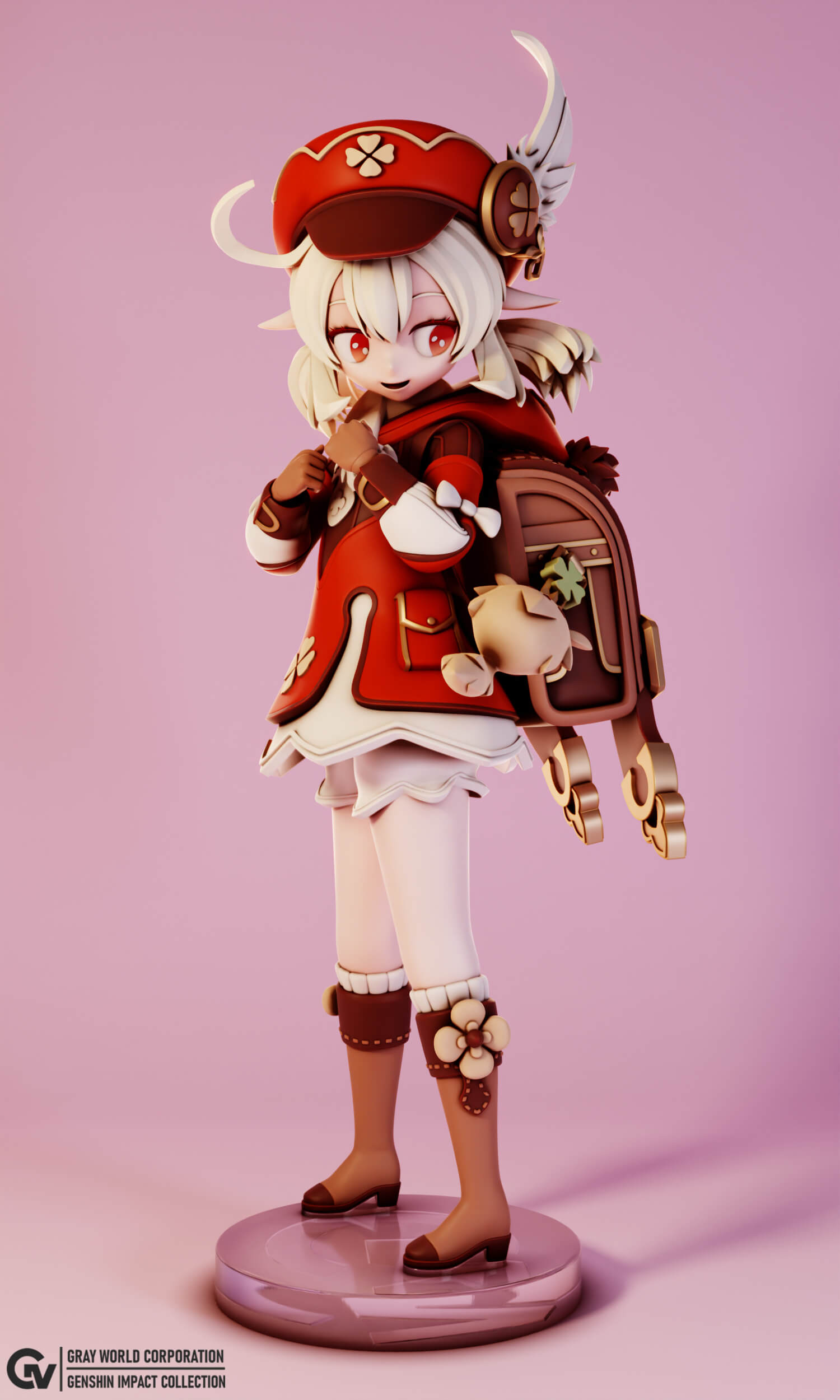 Klee - Genshin Impact 3D Model by Gray World Corporation