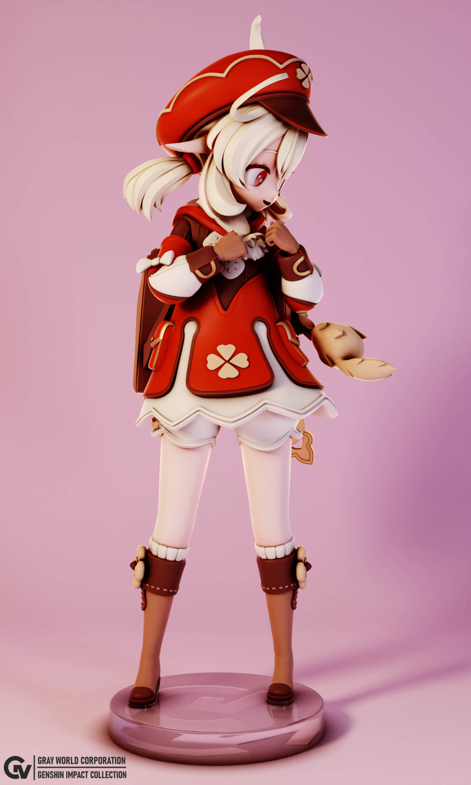 Klee - Genshin Impact 3D Model by Gray World Corporation