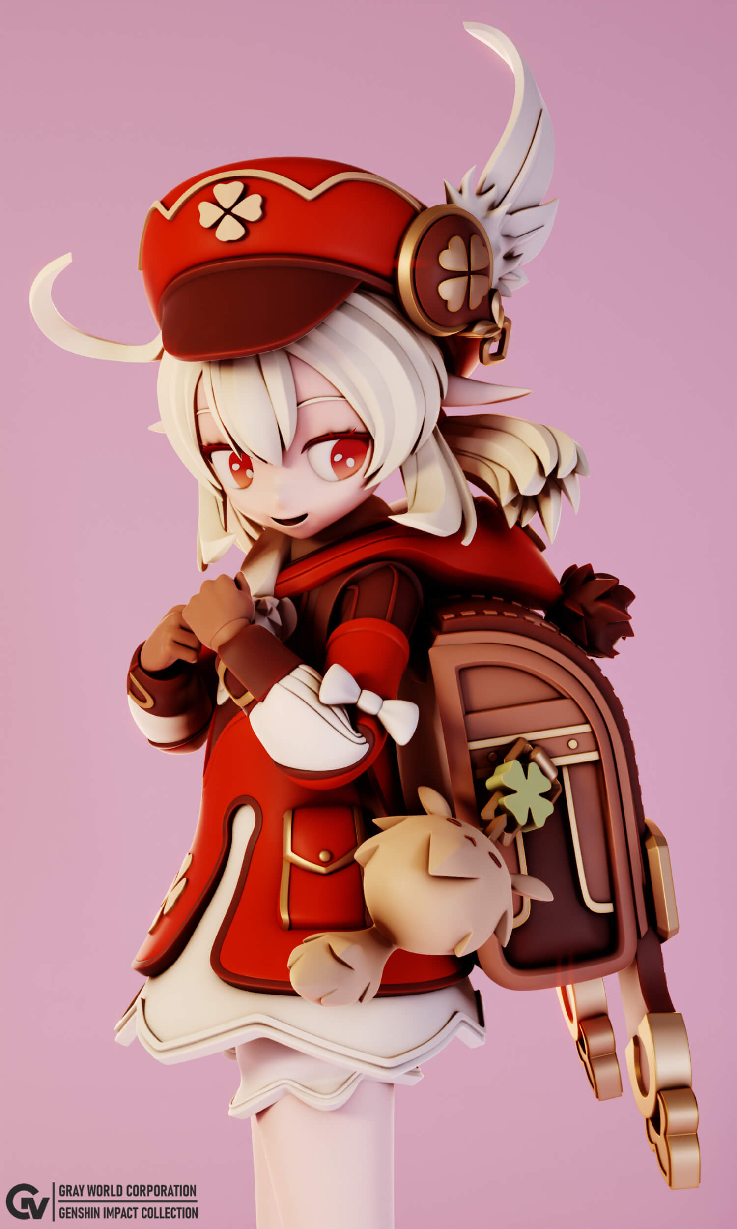 Klee - Genshin Impact 3D Model by Gray World Corporation