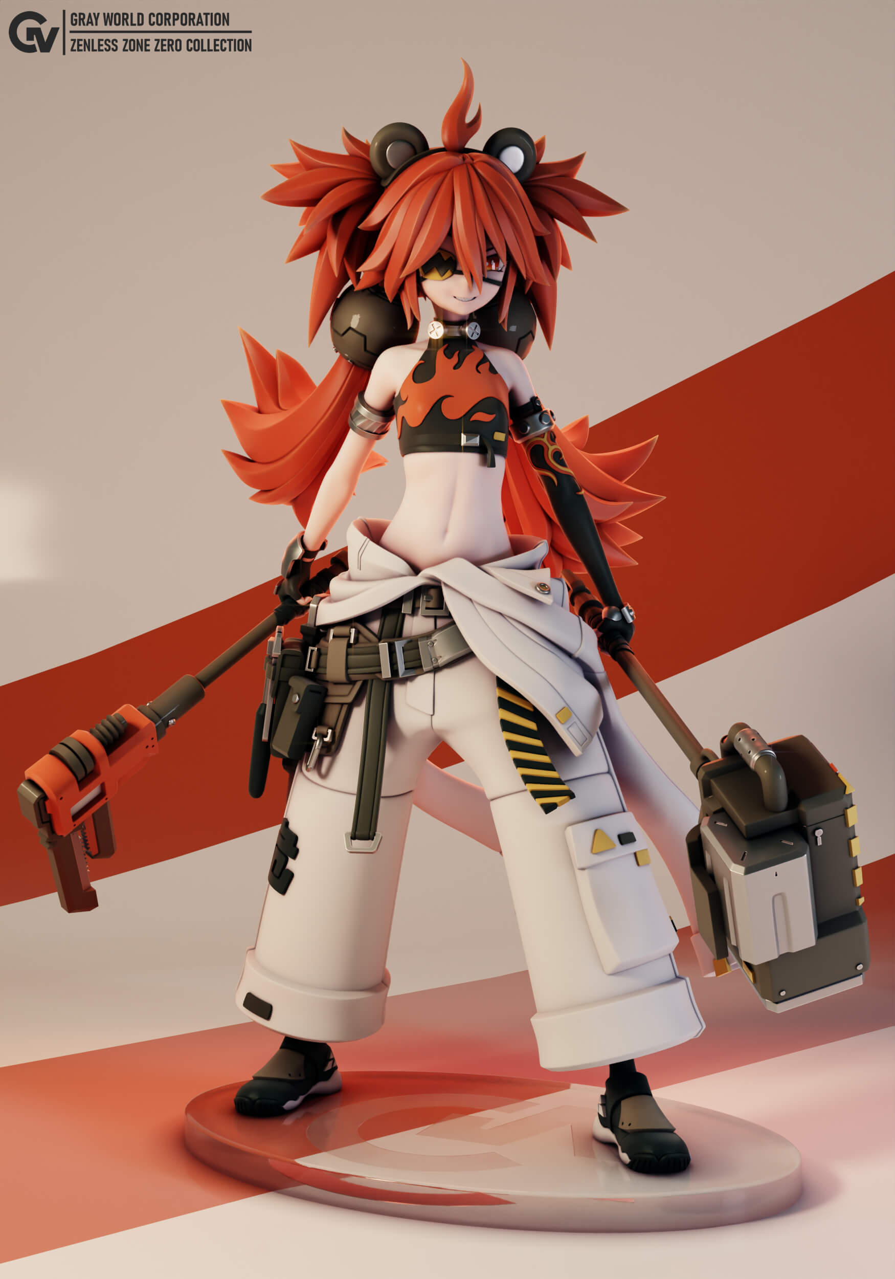 Koleda Belobog - Zenless Zone Zero 3D Model by Gray World Corporation