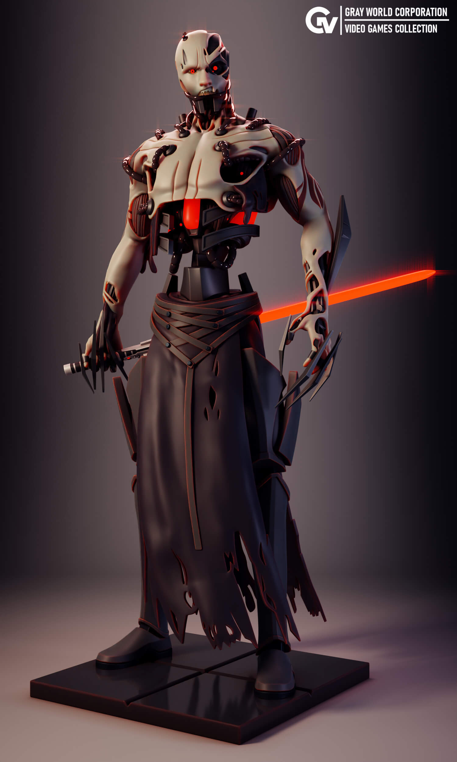 Lord Starkiller - Star Wars - The Force Unleashed 3D Print Model by ...