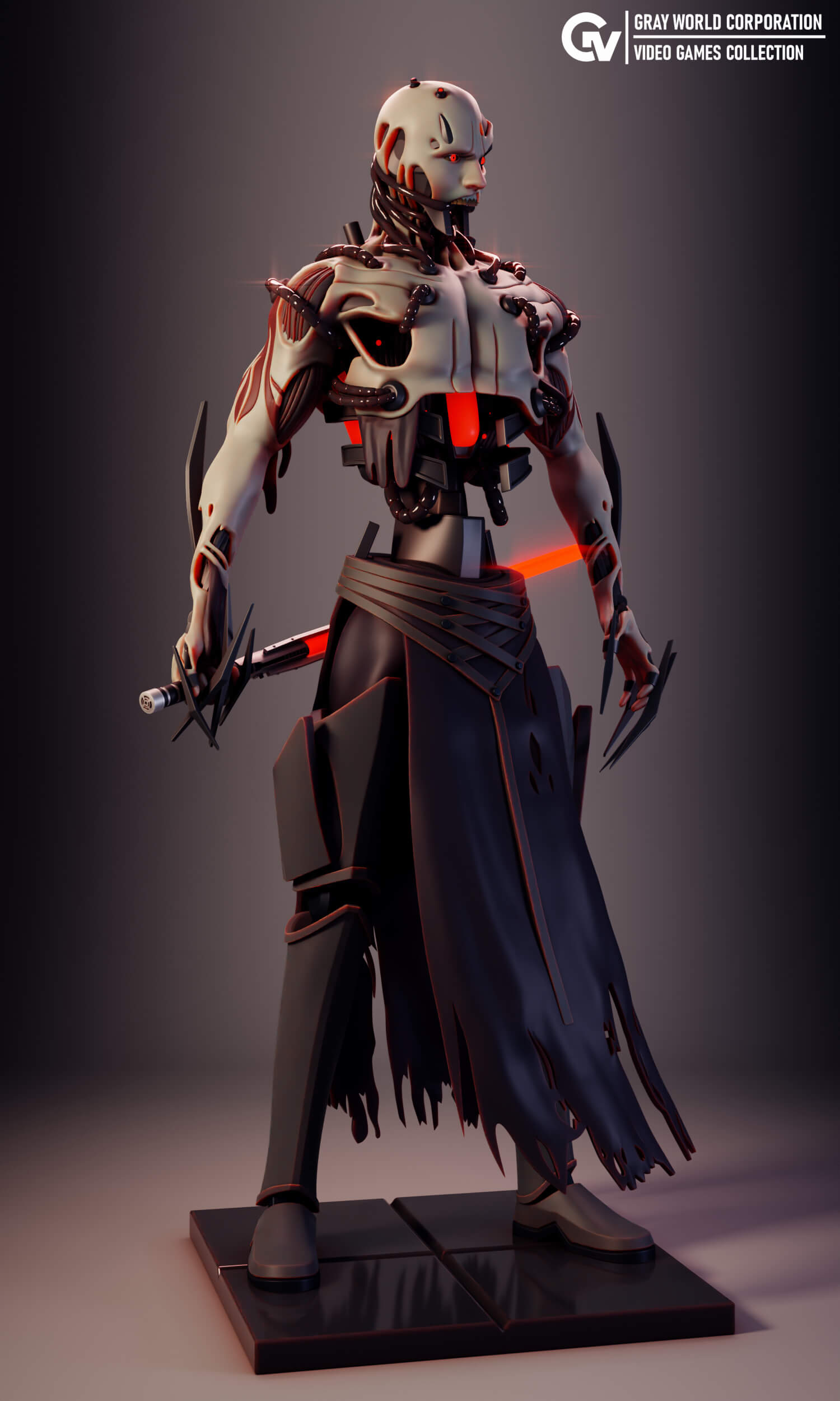 Lord Starkiller - Star Wars - The Force Unleashed 3D Print Model by ...